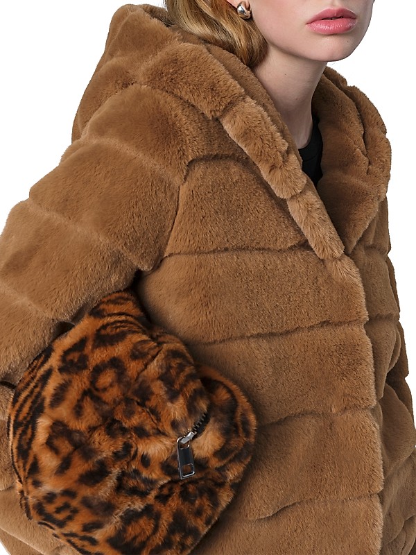 Shop Apparis Goldy Faux-Fur Hooded Short Coat | Saks Fifth Shop Apparis Goldy Faux-Fur Hooded Short Coat | Saks Fifth