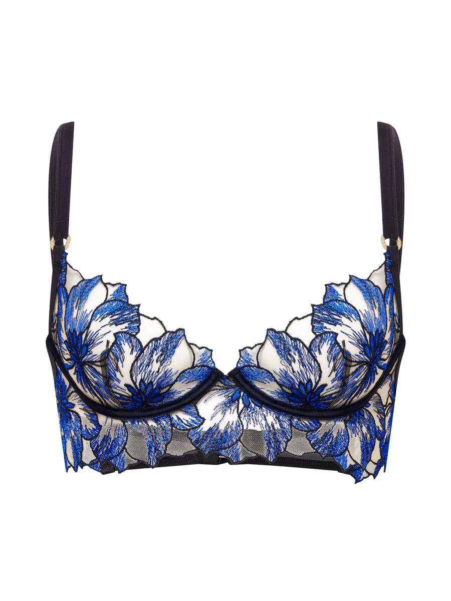 Bluebella Floral-Embroidered Mesh Bra | Saks Fifth Avenue