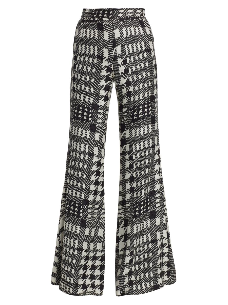Libertine Peggys Houndstooth Trumpet Pants | Saks Fifth Avenue