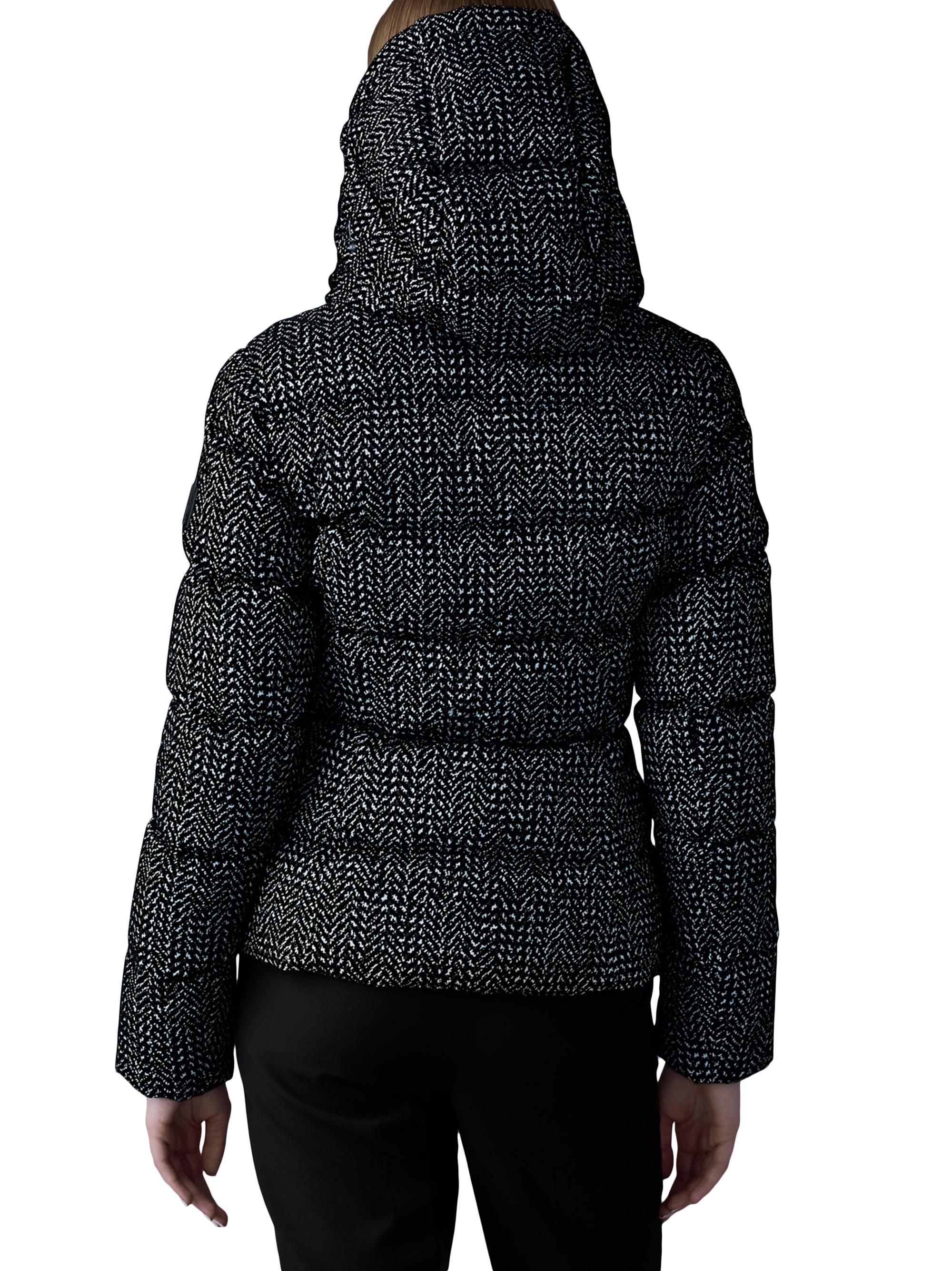 Mackage Madalyn Flocked Medium Down Jacket | Saks Fifth Avenue