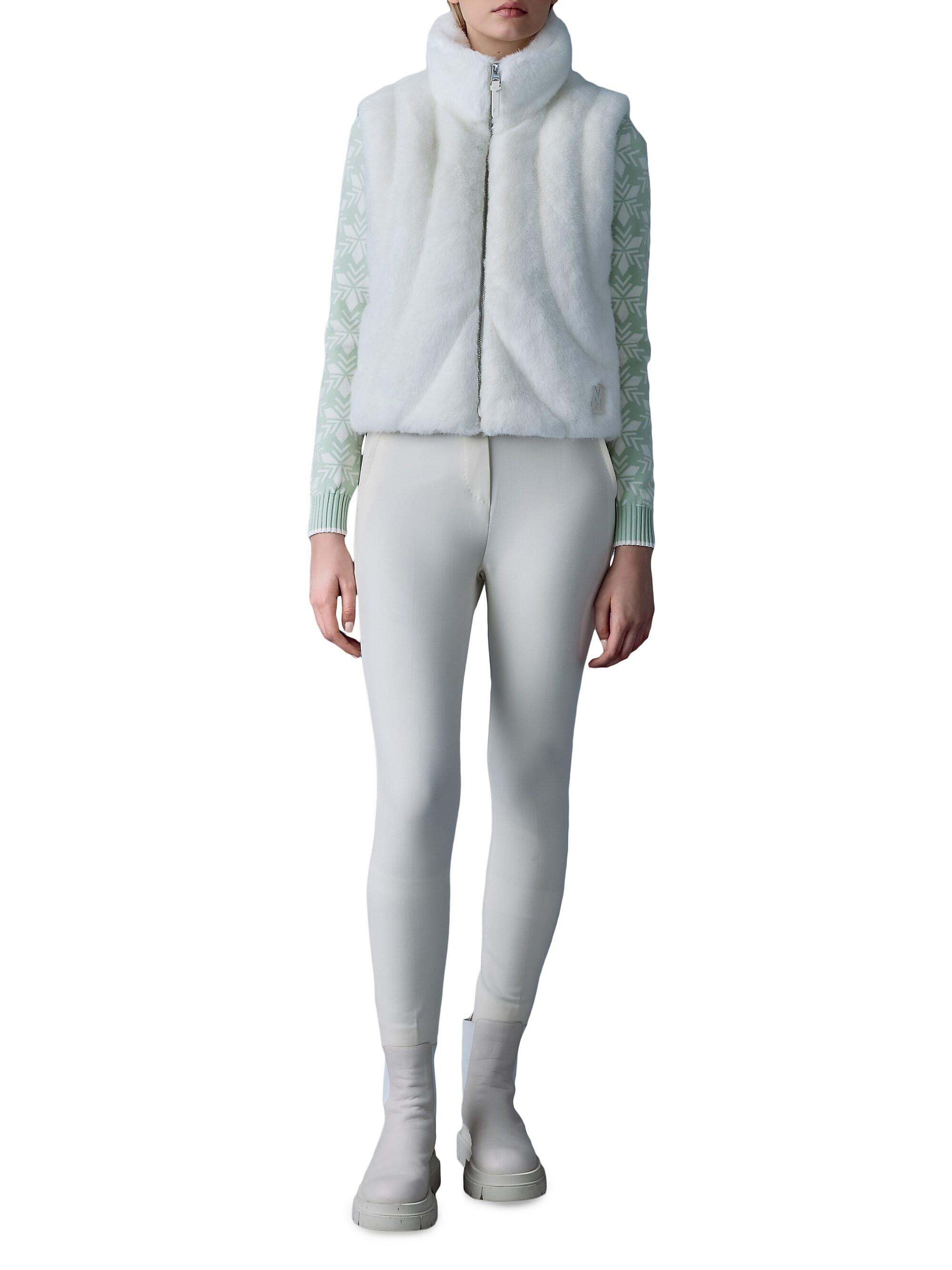 Mackage Ginny Brushed Faux-Fur Vest | Saks Fifth Avenue