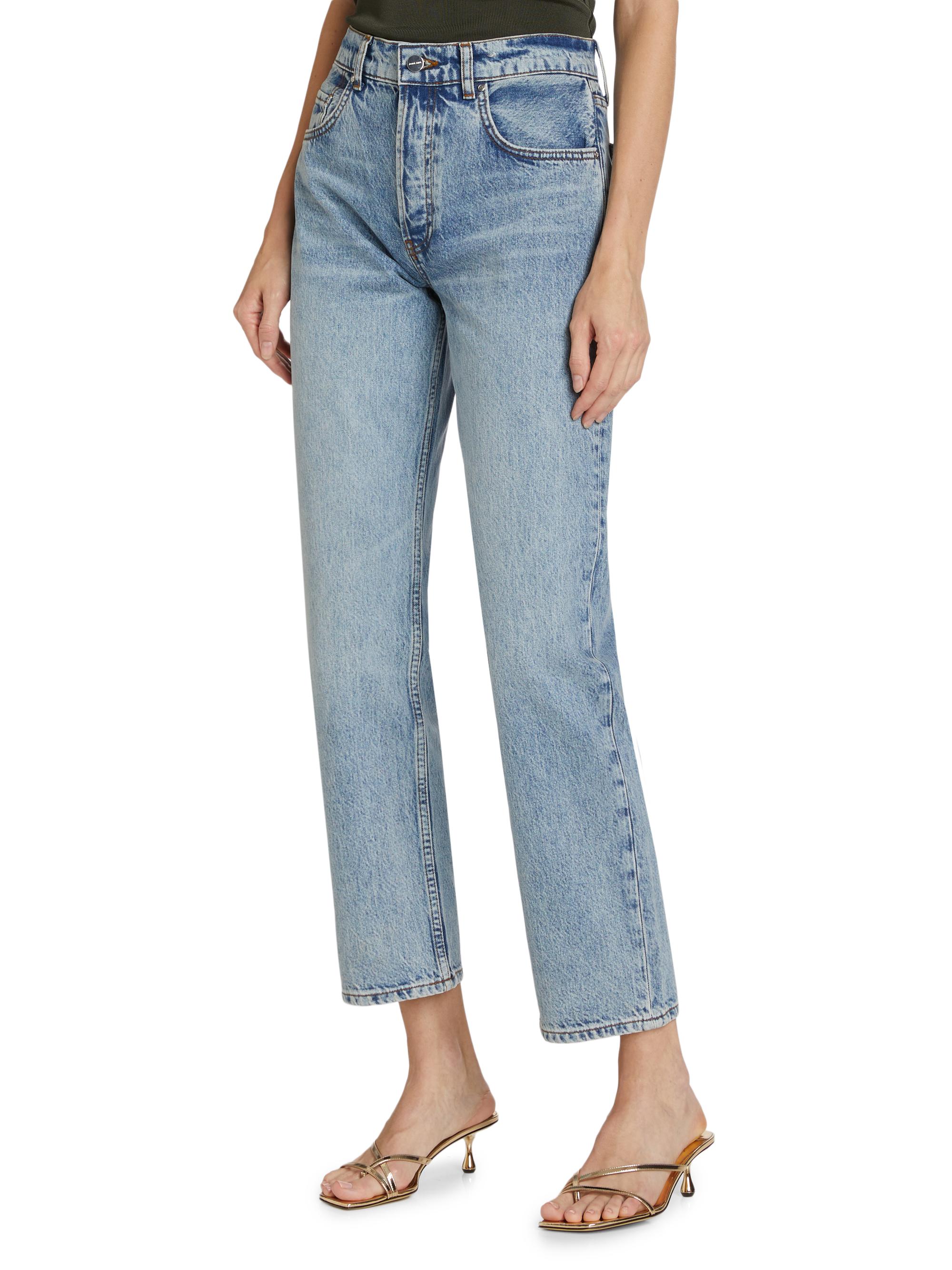 Anine Bing Benson Straight-Leg Jeans | Saks Fifth Avenue
