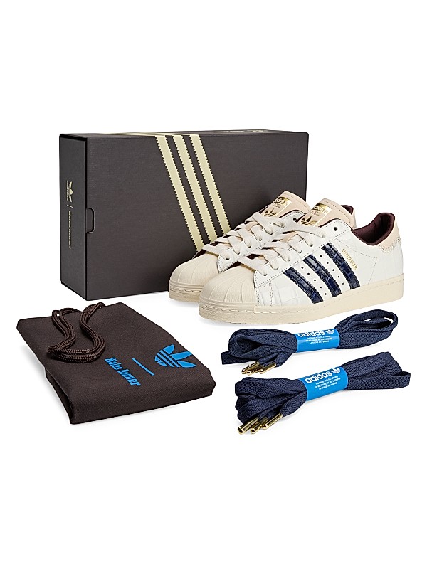 Shop adidas Unisex adidas x Wales Bonner Superstar Crocodile Shop adidas Unisex adidas x Wales Bonner Superstar Crocodile