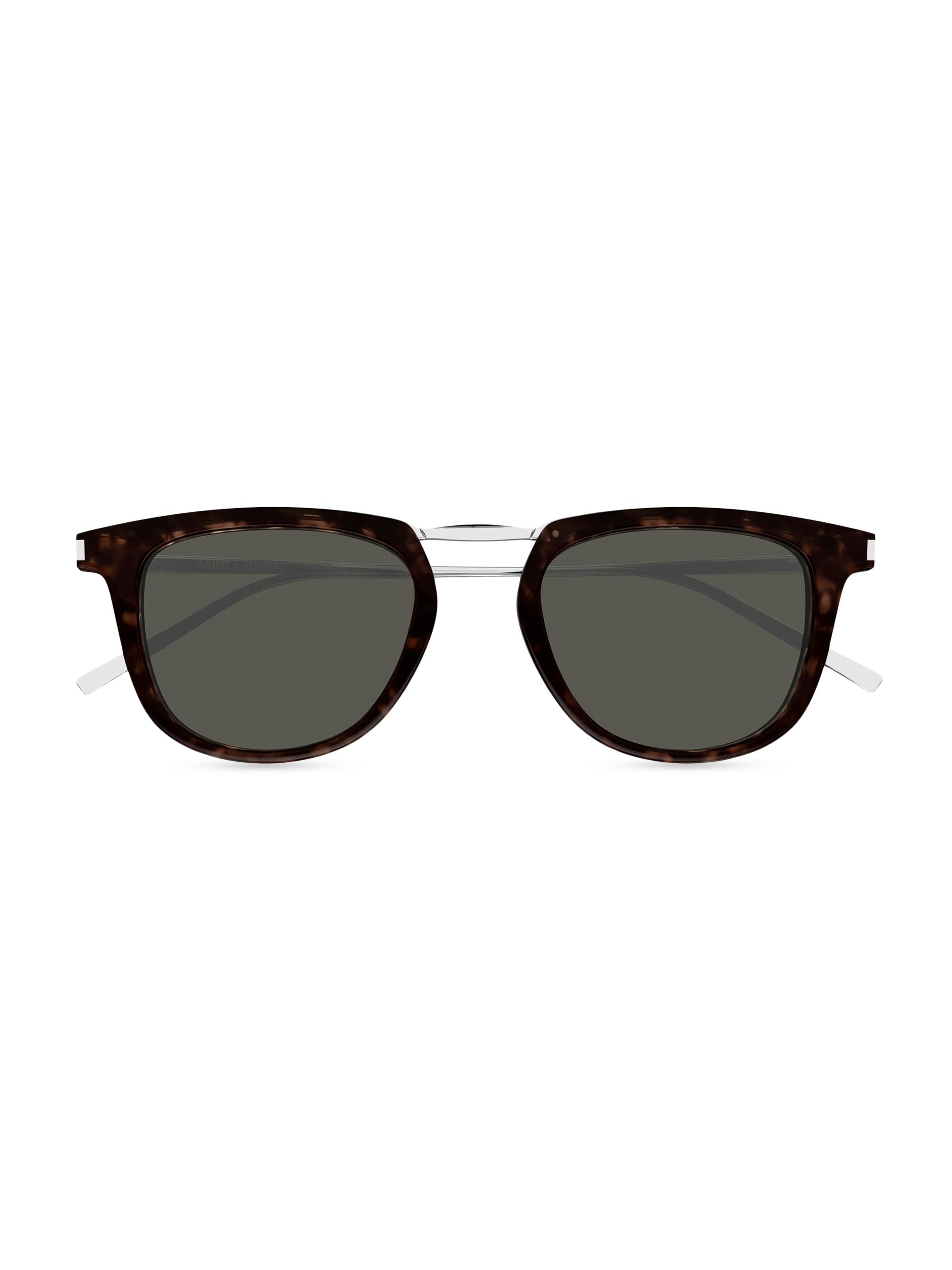 Saint Laurent Combi Corner Angle SL 753 Oval Sunglasses | Saks Fifth Avenue