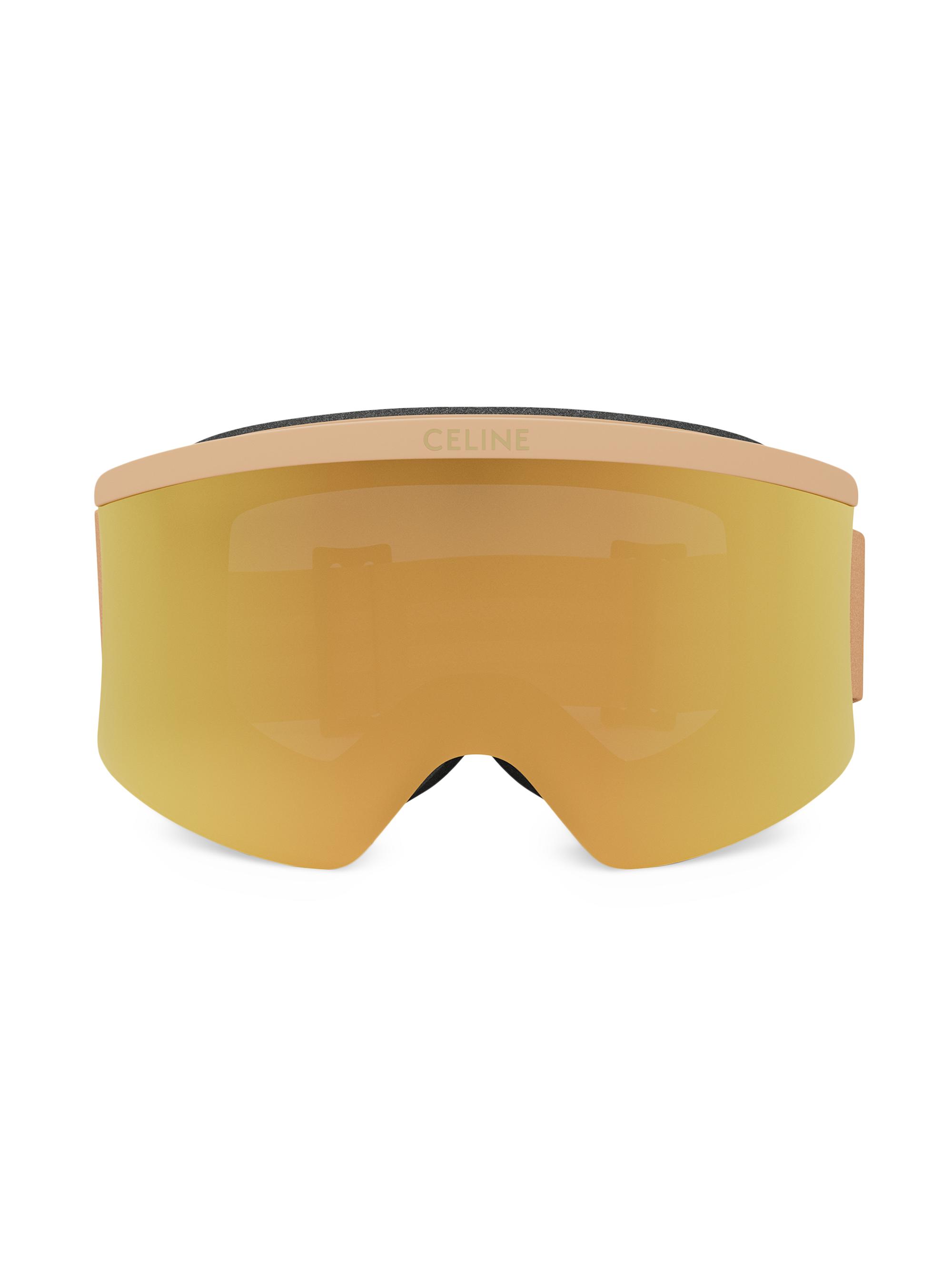 CELINE Ski Mask Oversized Logo Goggles | Saks Fifth Avenue