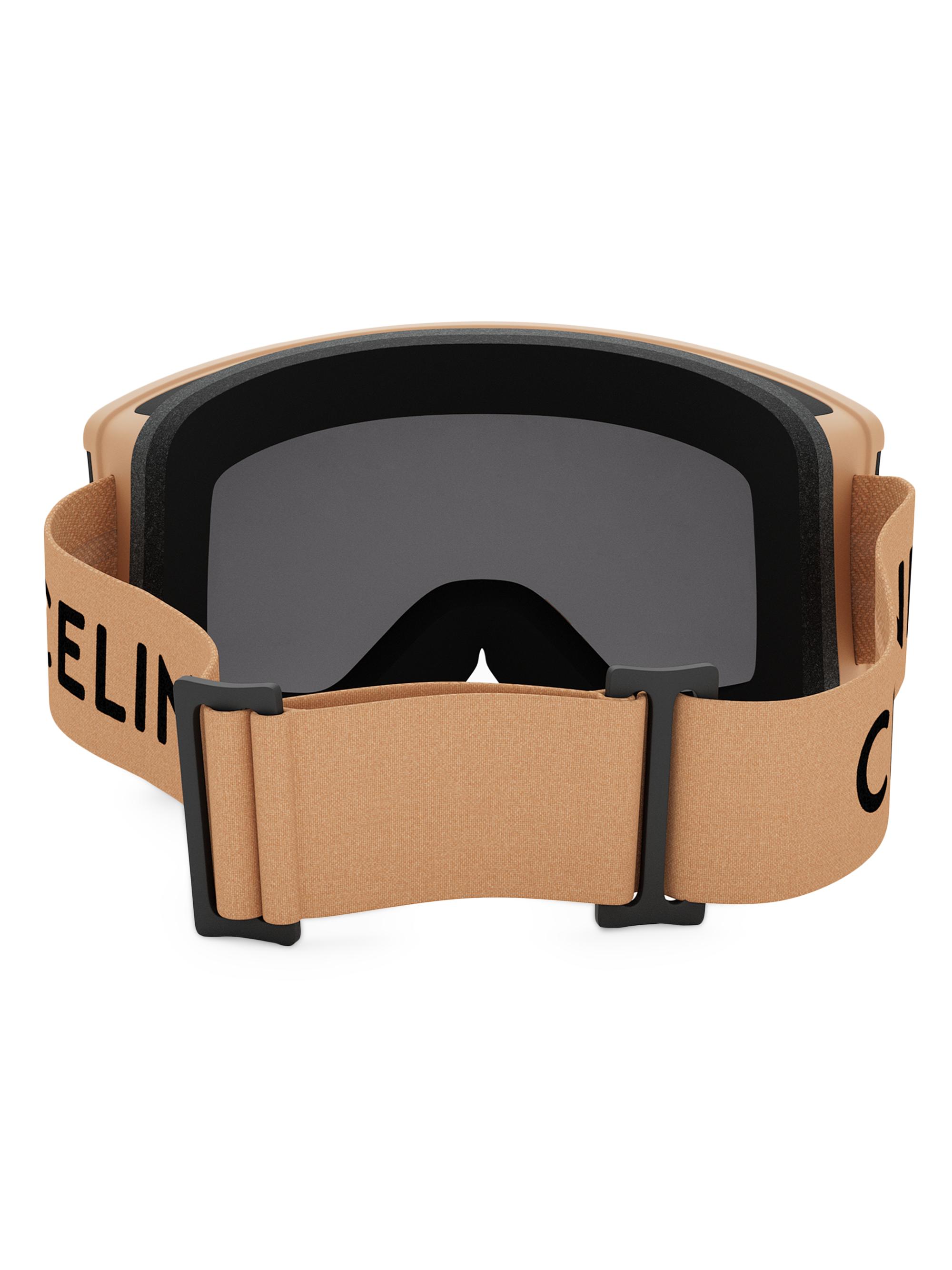 CELINE Ski Mask Oversized Logo Goggles | Saks Fifth Avenue