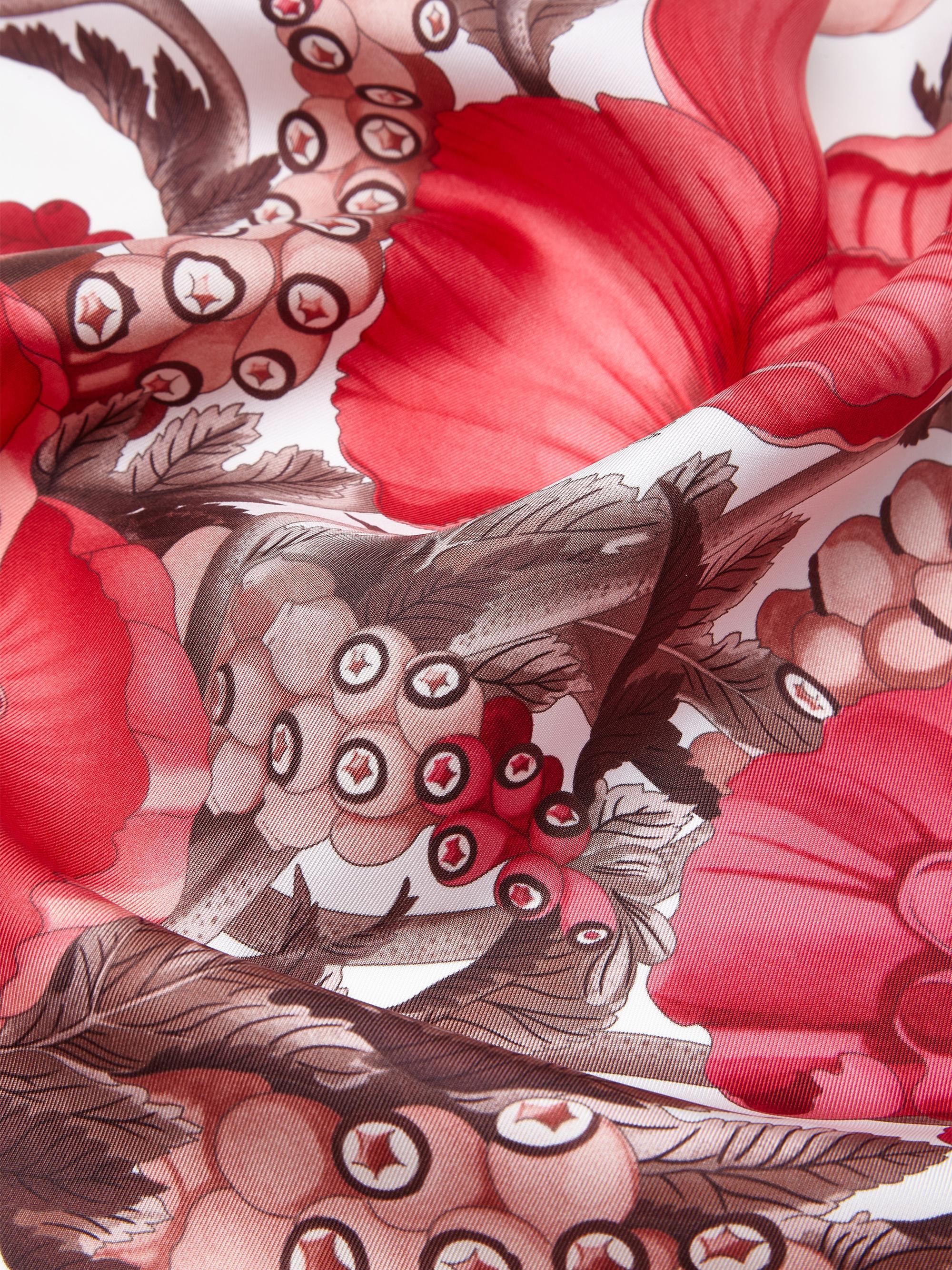FERRAGAMO Poppy Print Silk Foulard | Saks Fifth Avenue