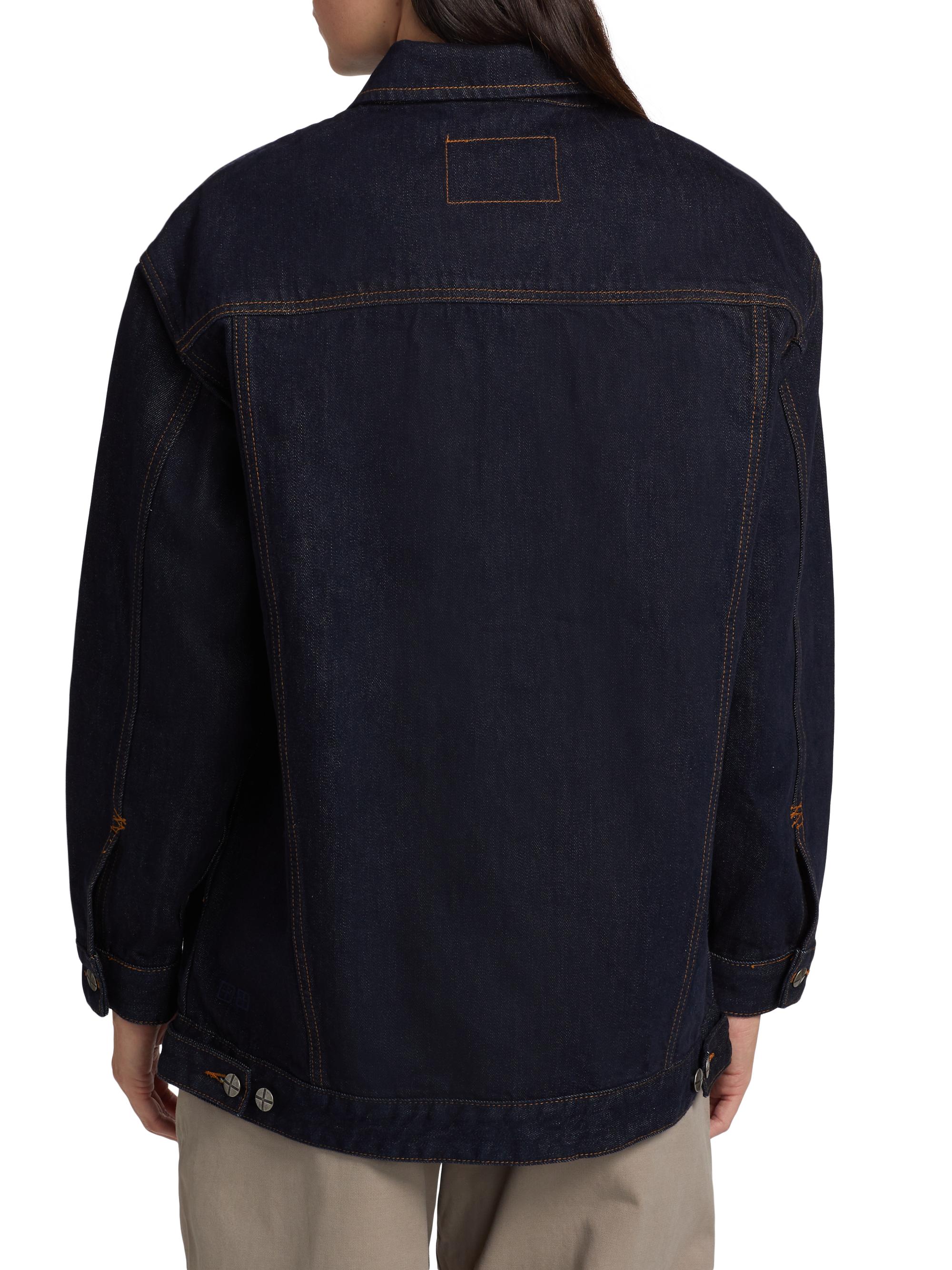 Ksubi Longline Denim Trucker Jacket | Saks Fifth Avenue
