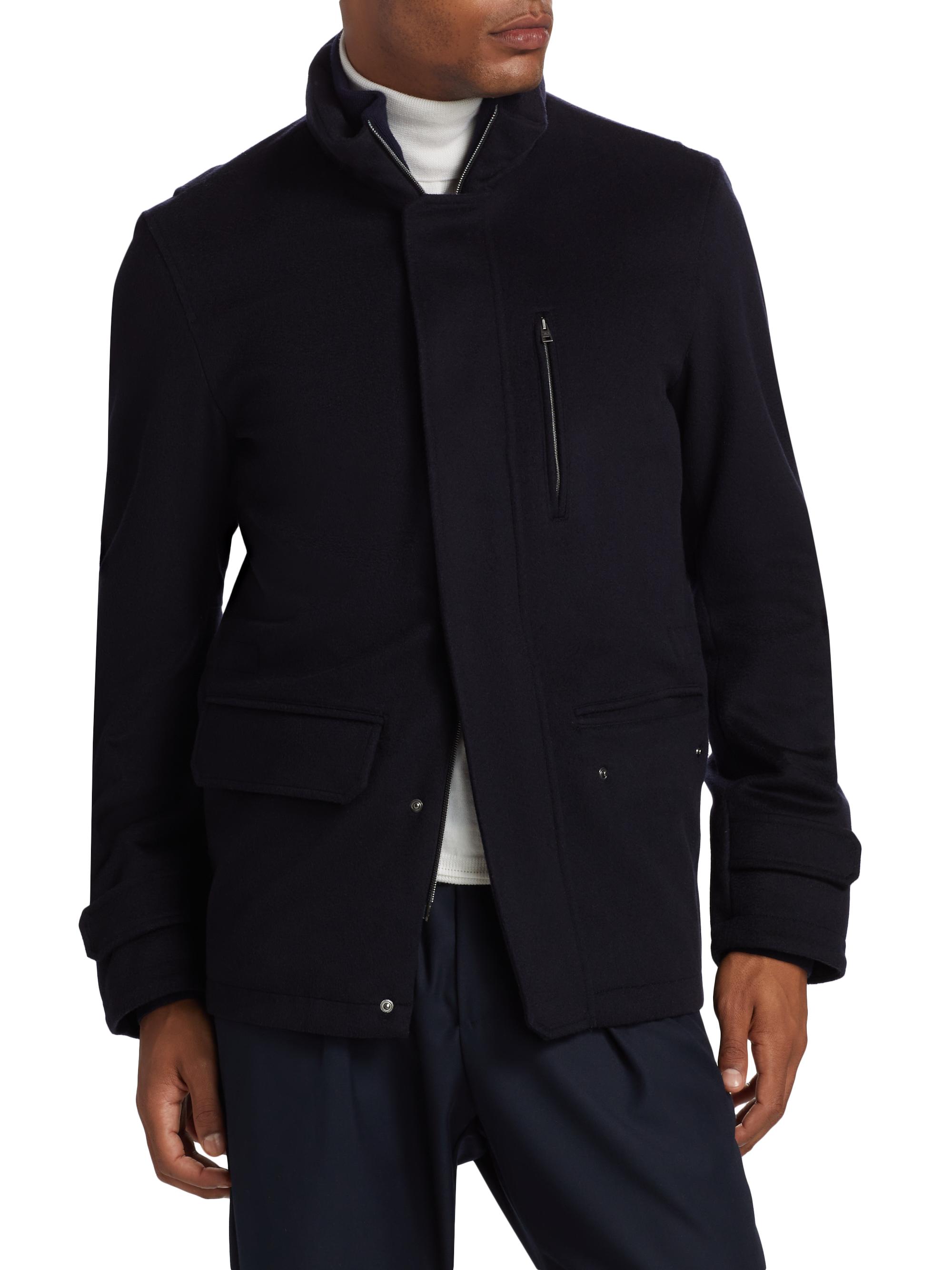 Herno Virgin Wool-Cashmere Field Jacket | Saks Fifth Avenue