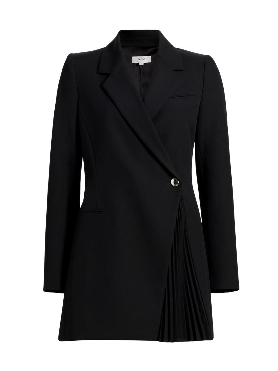 A.L.C. Callen Pleated Blazer Minidress | Saks Fifth Avenue