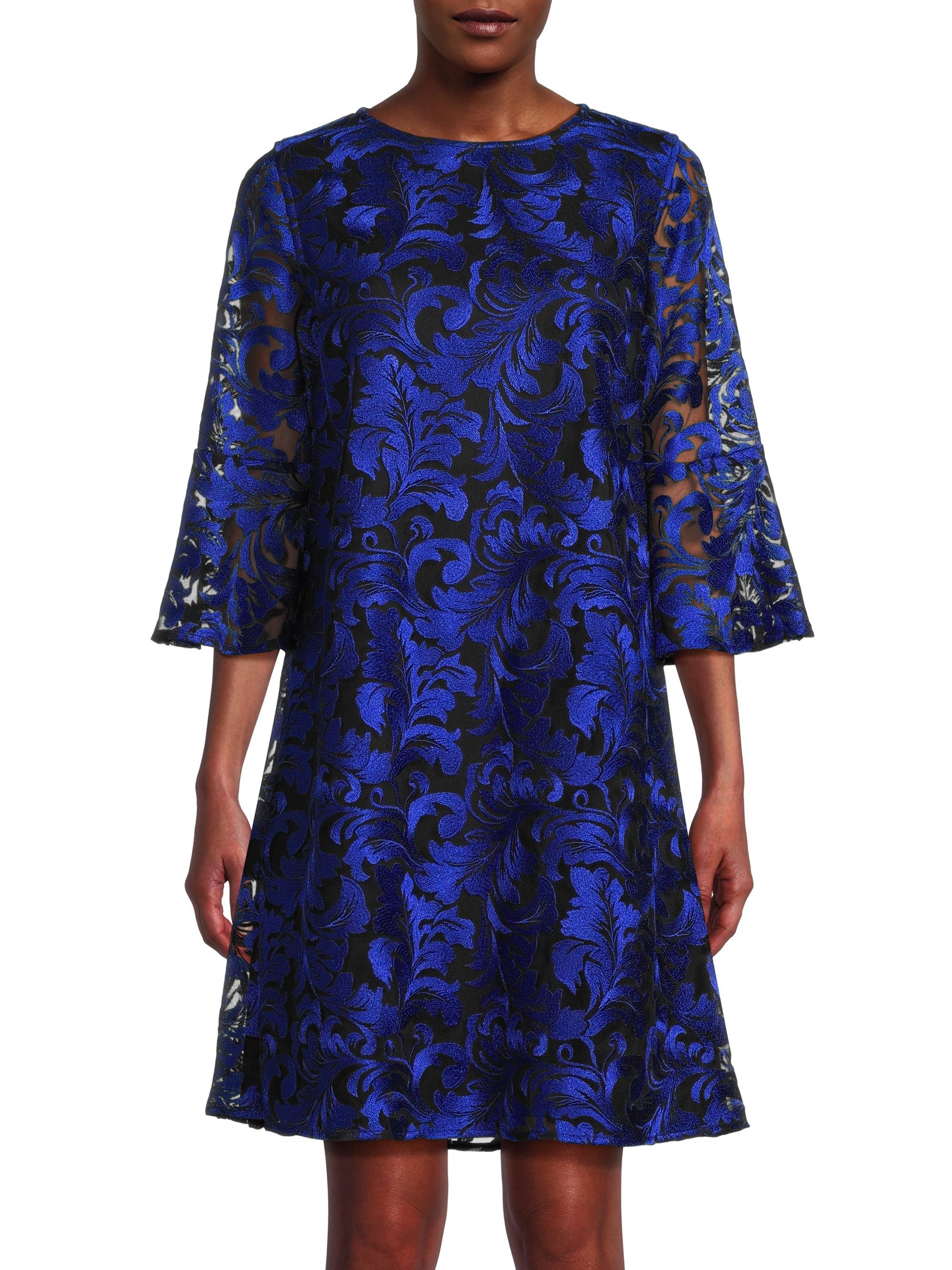 Caroline Rose Bella Soirée Lace A-Line Midi-Dress | Saks Fifth Avenue