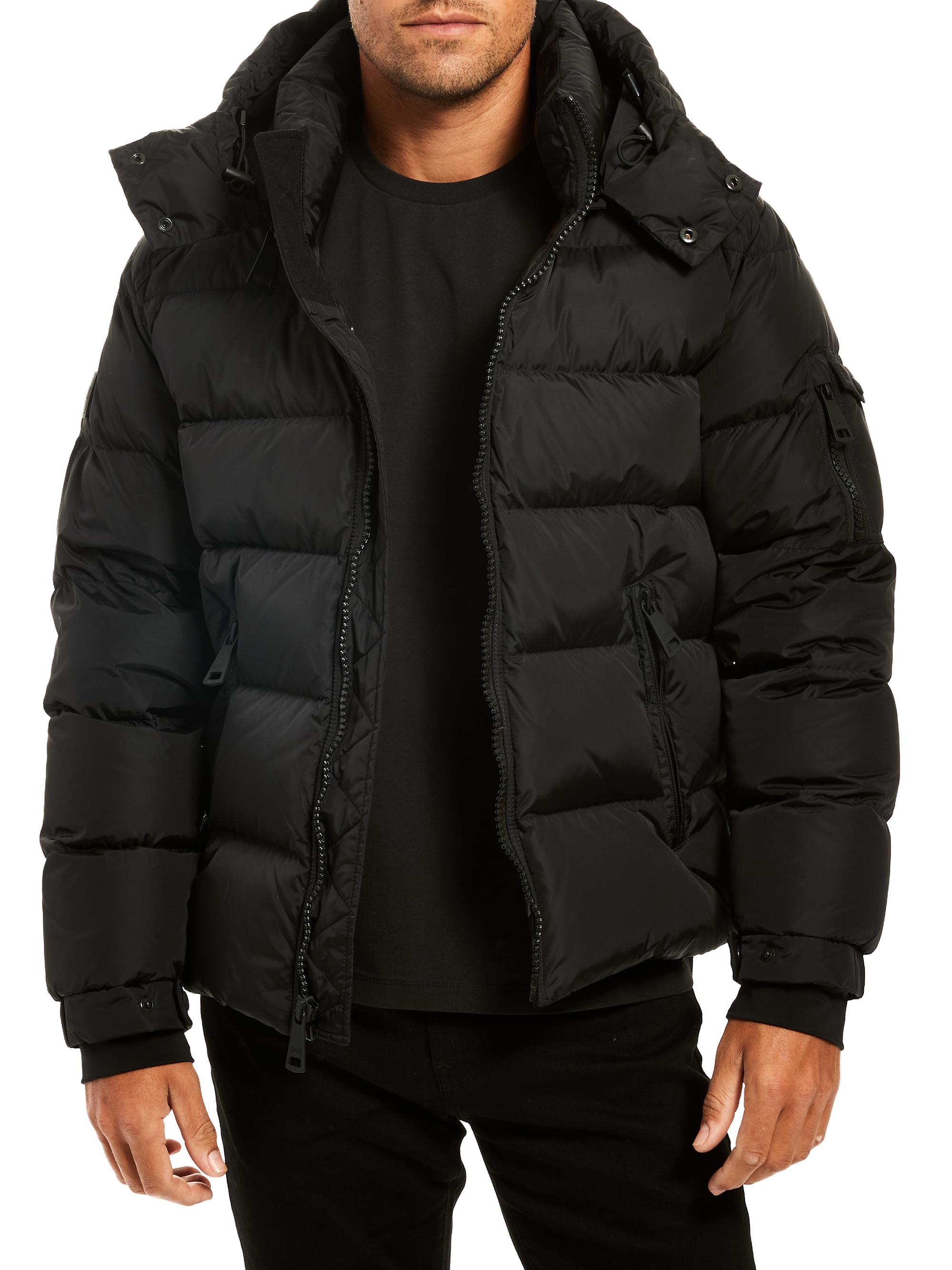 SAM. Glacier Matte Hooded Down Coat | Saks Fifth Avenue