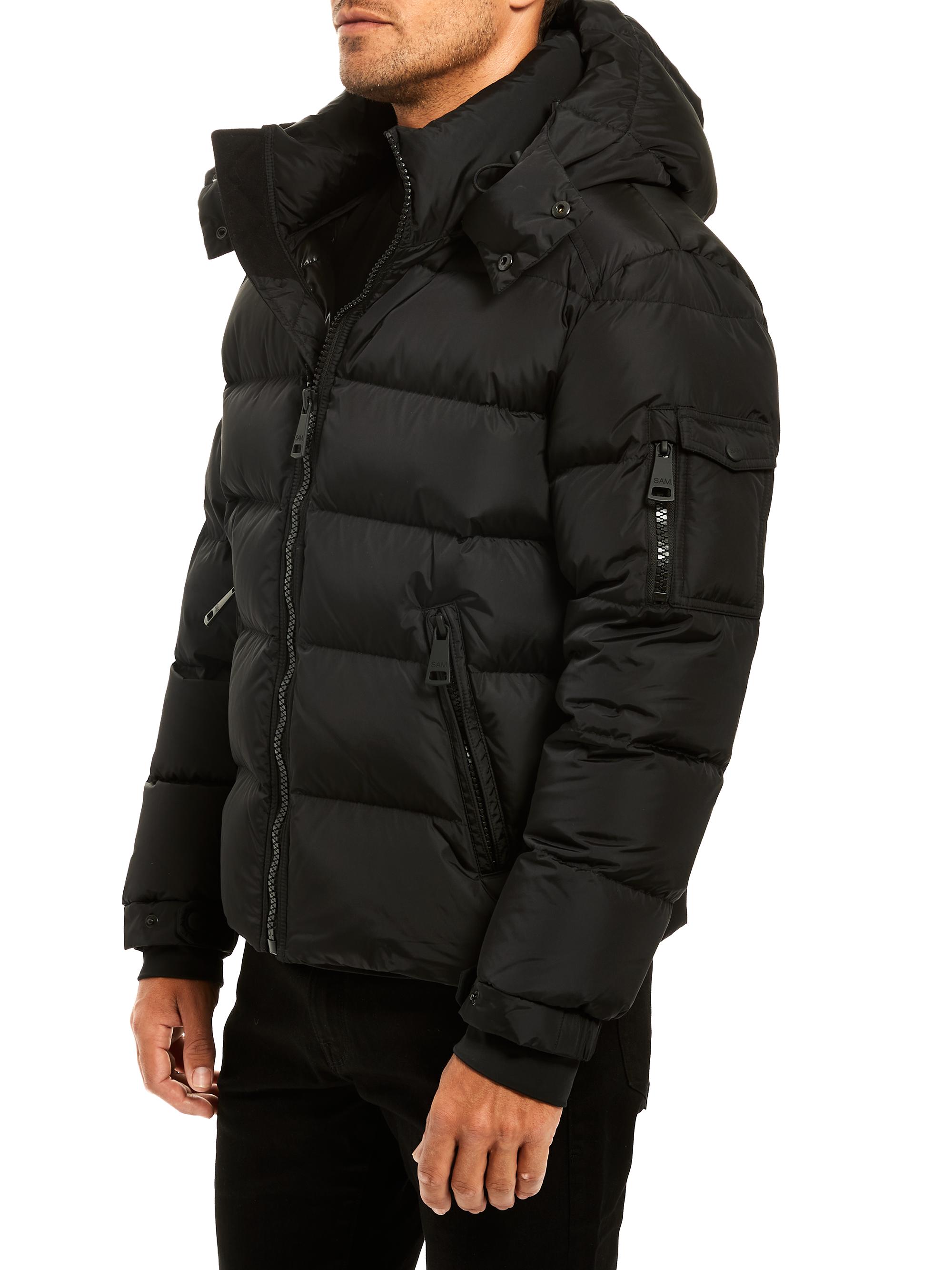 SAM. Glacier Matte Hooded Down Coat | Saks Fifth Avenue