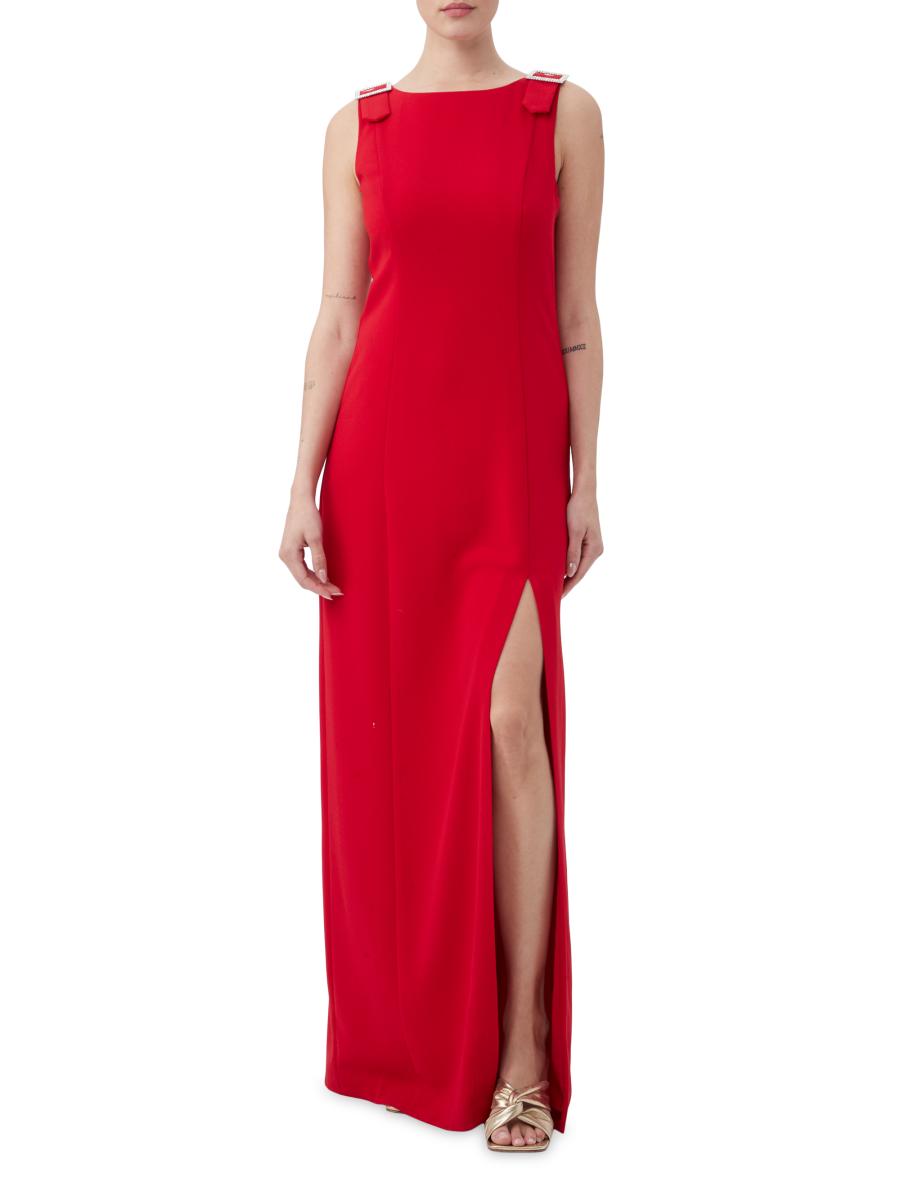 Shop Trina Turk Nevie Embellished Sleeveless Maxi Dress | Saks Fifth Avenue