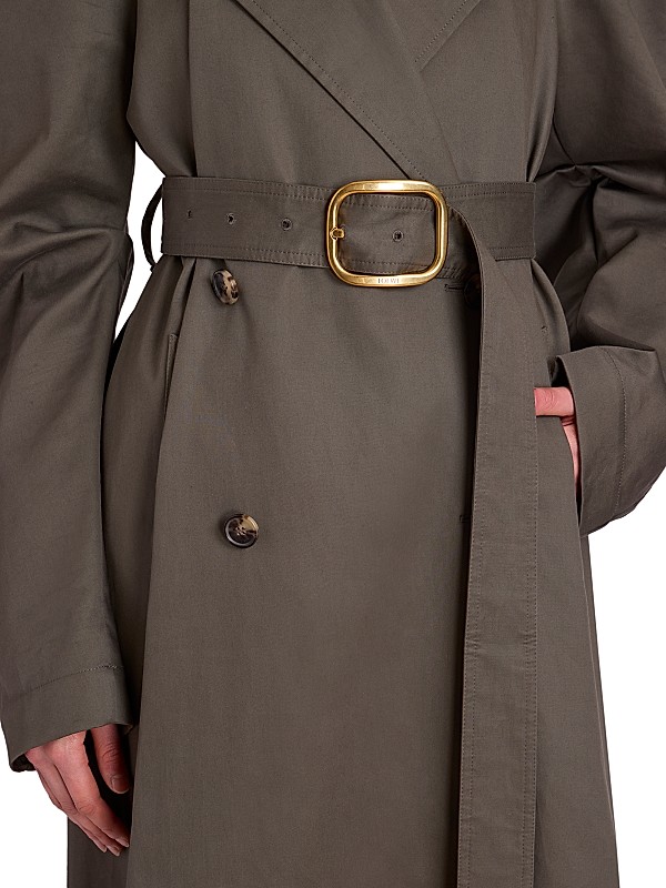 Shop LOEWE Trench Cotton-Blend Coat | Saks Fifth Avenue Shop LOEWE Trench Cotton-Blend Coat | Saks Fifth Avenue