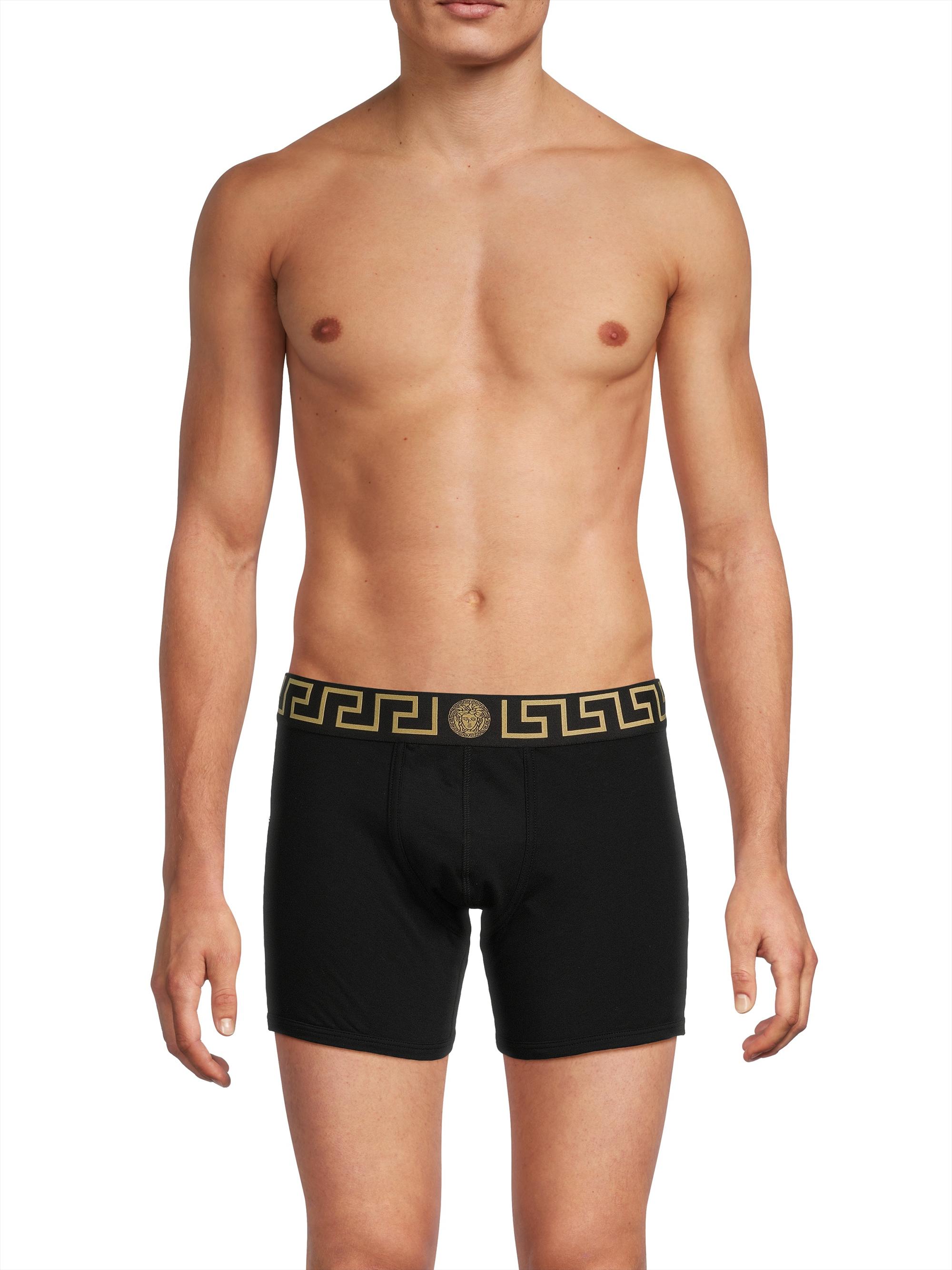 Versace Greca Waistband Jersey Trunks | Saks Fifth Avenue