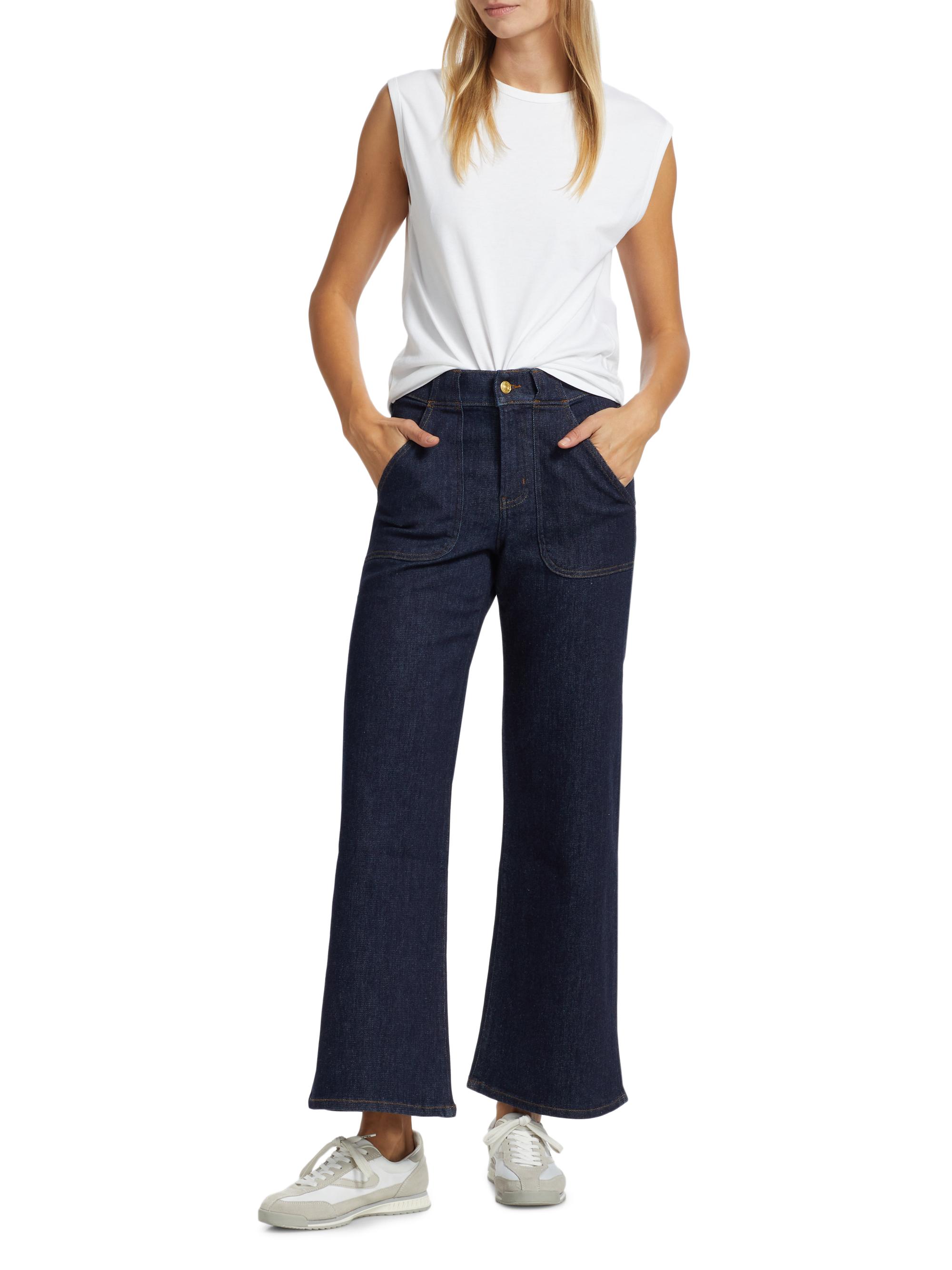 FRAME Modern Pocket Mid-Rise Jeans | Saks Fifth Avenue