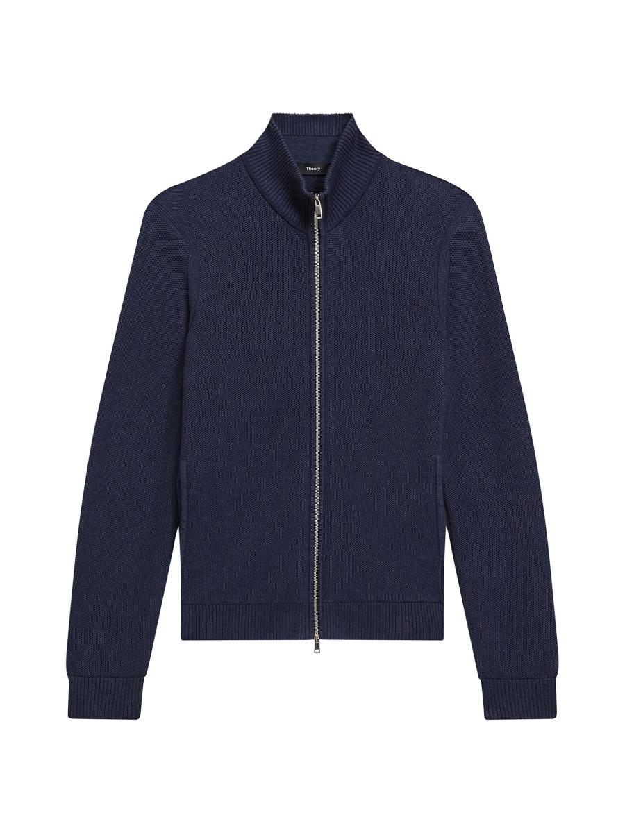 Theory Walton Cotton Zip-Front Jacket | Saks Fifth Avenue