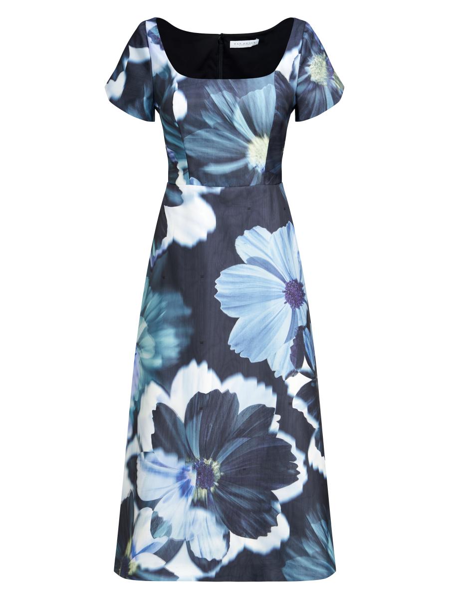 Kay Unger Emma Floral Cocktail Dress | Saks Fifth Avenue
