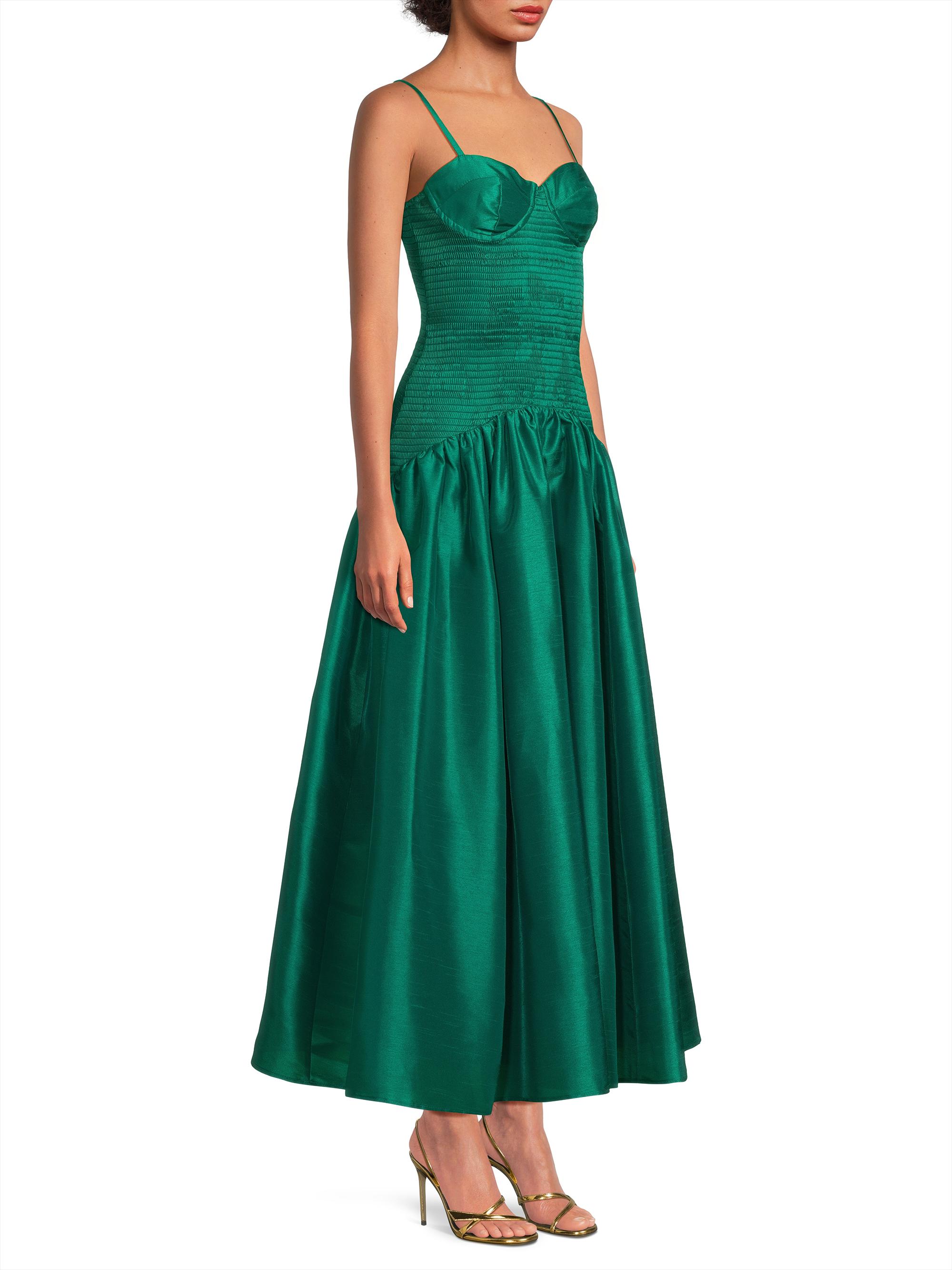 Hutch Lietta Shantung Fit & Flare Cocktail Dress | Saks Fifth Avenue
