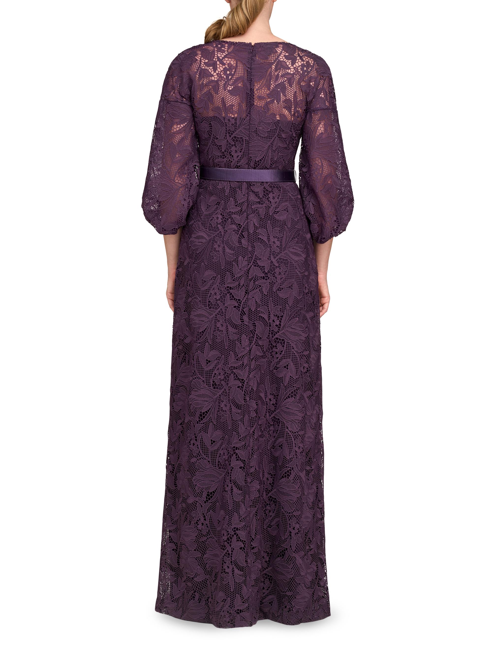Kay Unger Delaney Lace A-Line Gown | Saks Fifth Avenue