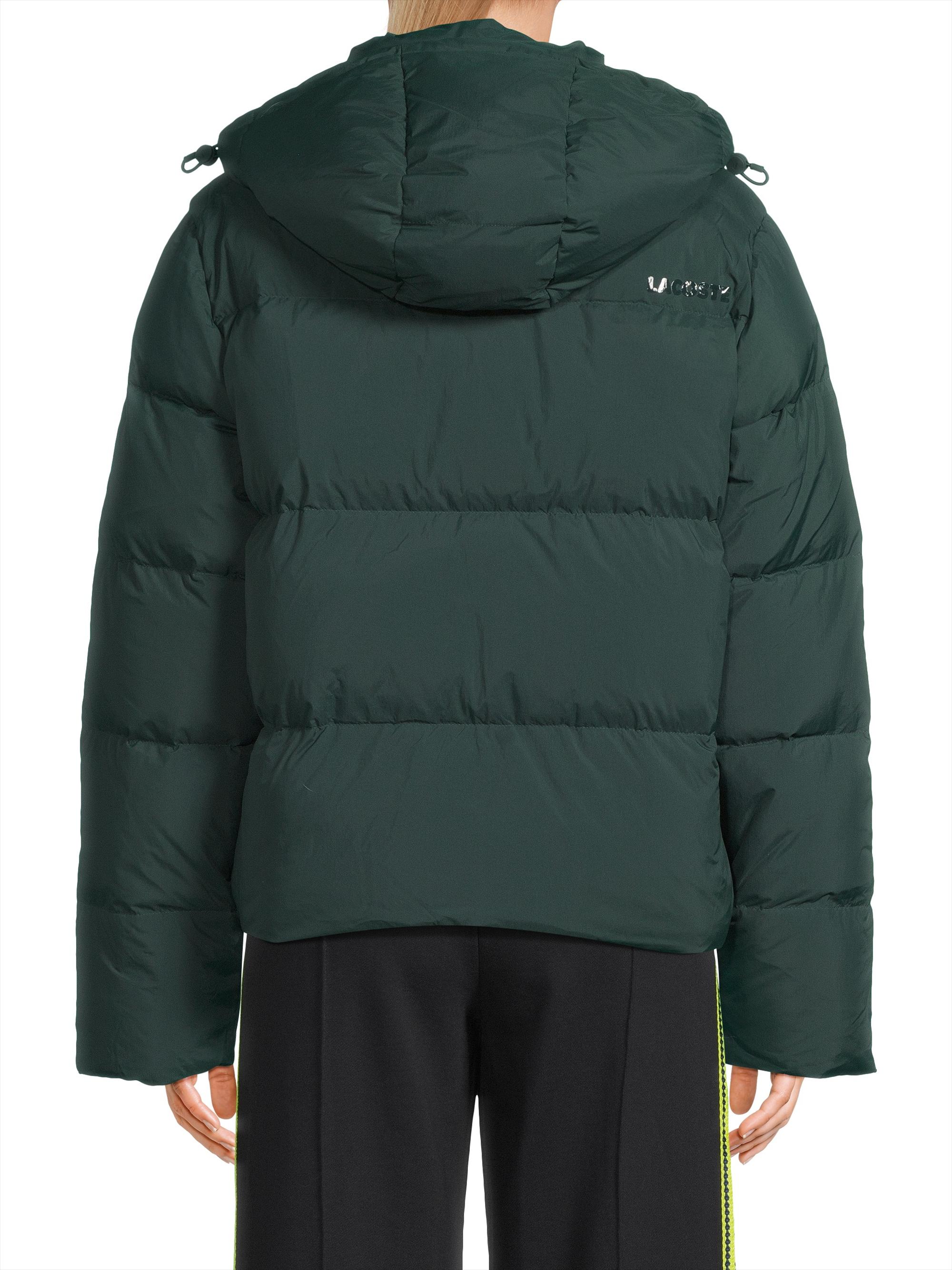 Lacoste Removable Hood Puffer Logo Jacket | Saks Fifth Avenue