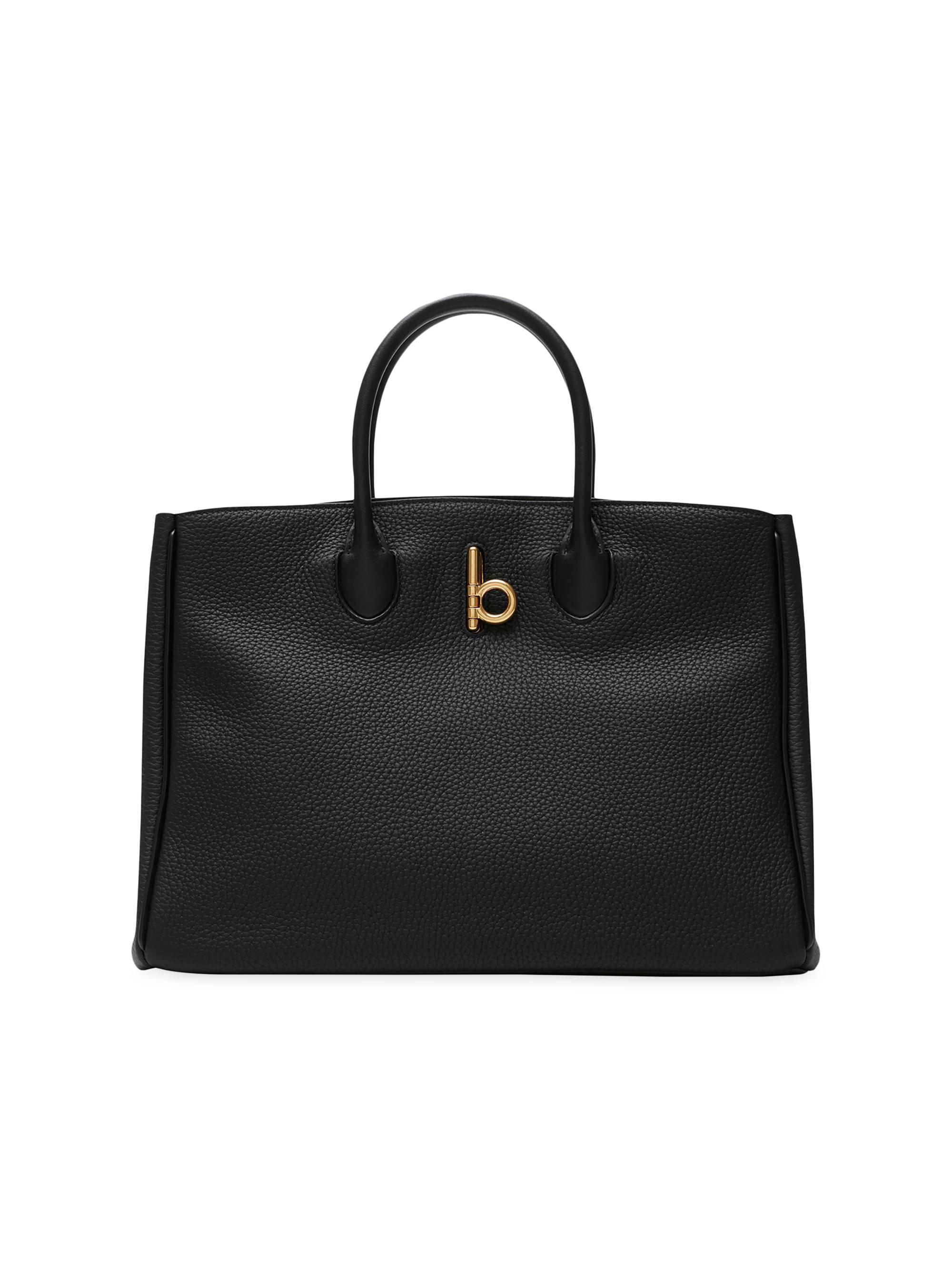 Burberry Rocking Horse Leather Tote Bag | Saks Fifth Avenue