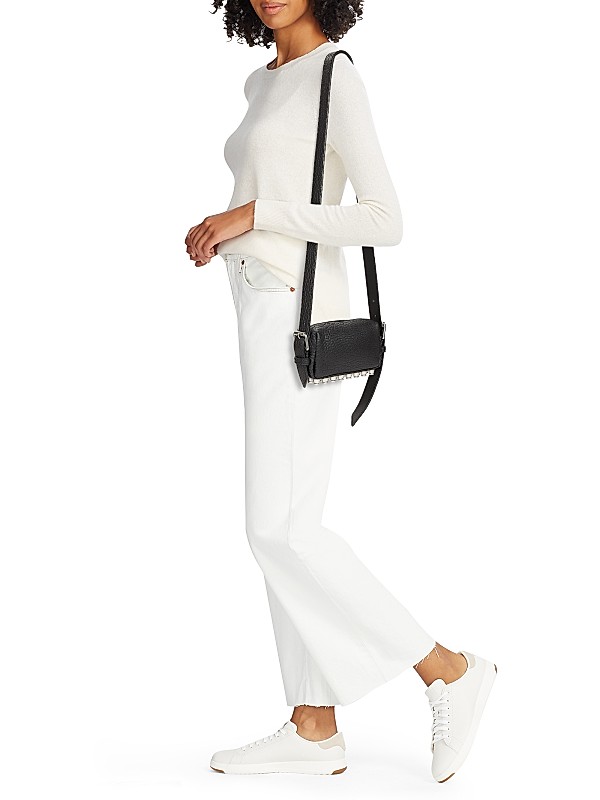 Shop Alexander Wang Mini Ricco Leather Crossbody Bag | Saks Shop Alexander Wang Mini Ricco Leather Crossbody Bag | Saks