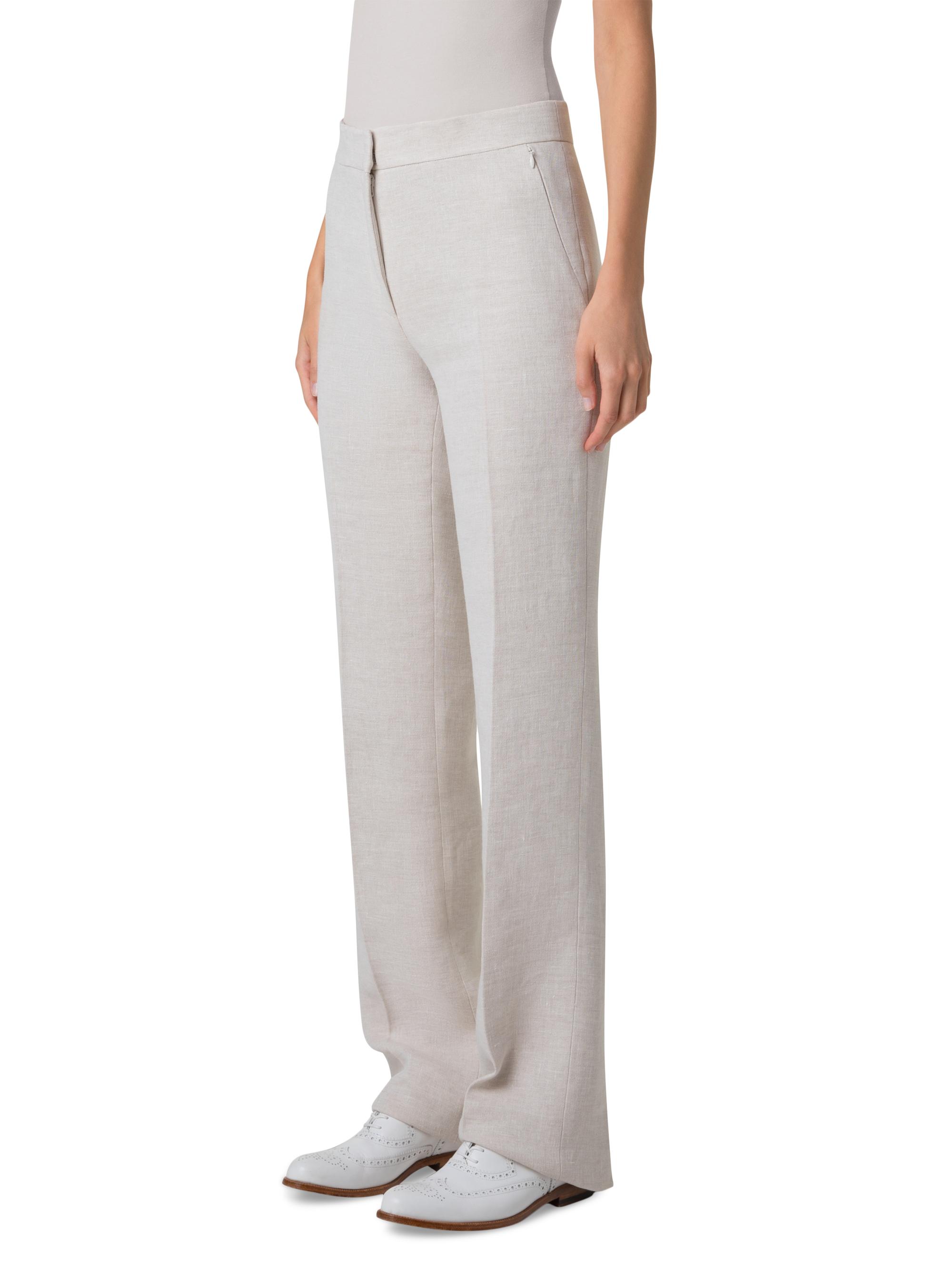 Akris Carl Linen & Cotton Straight-Leg Pants | Saks Fifth Avenue