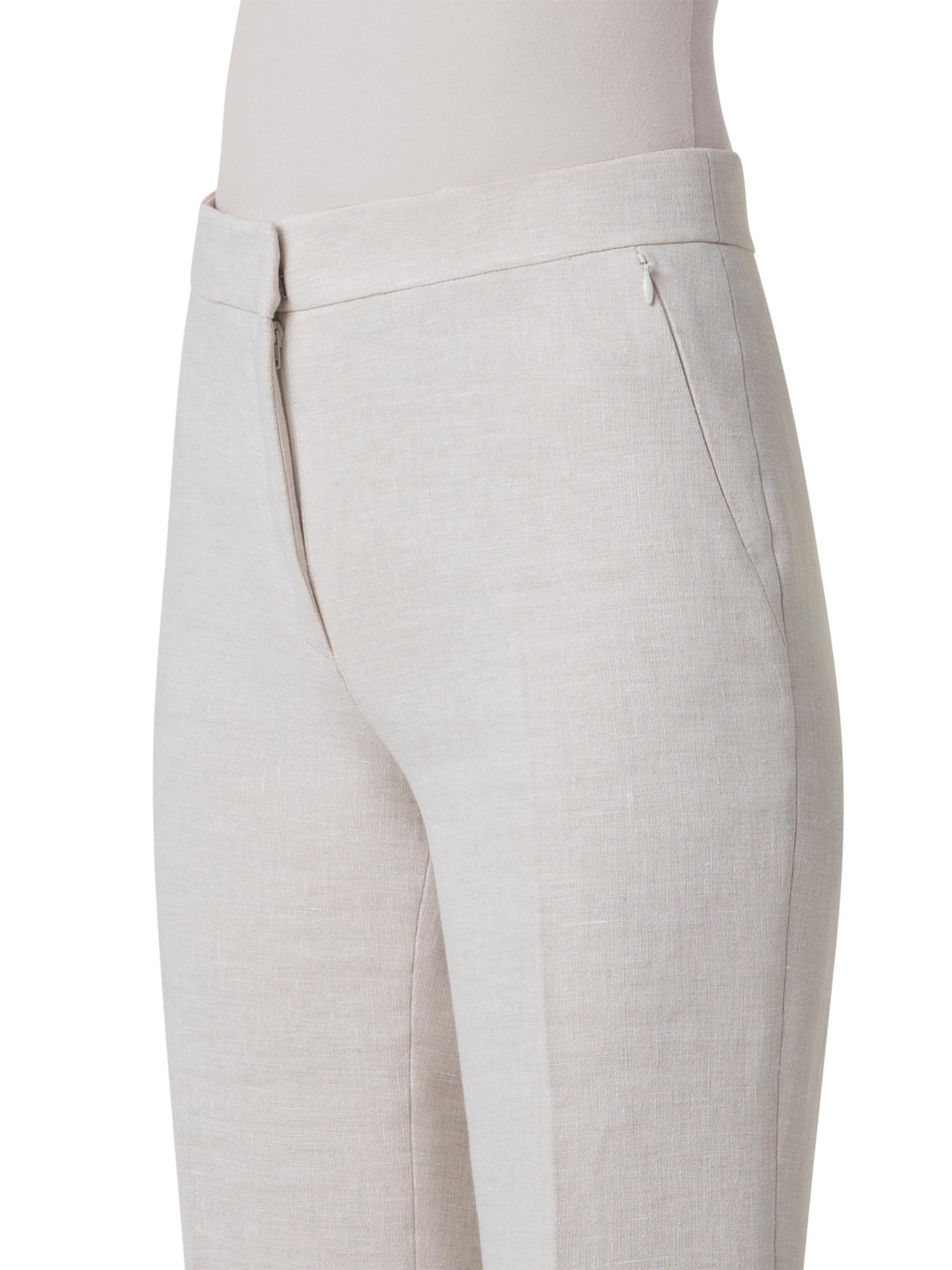 Akris Carl Linen & Cotton Straight-Leg Pants | Saks Fifth Avenue