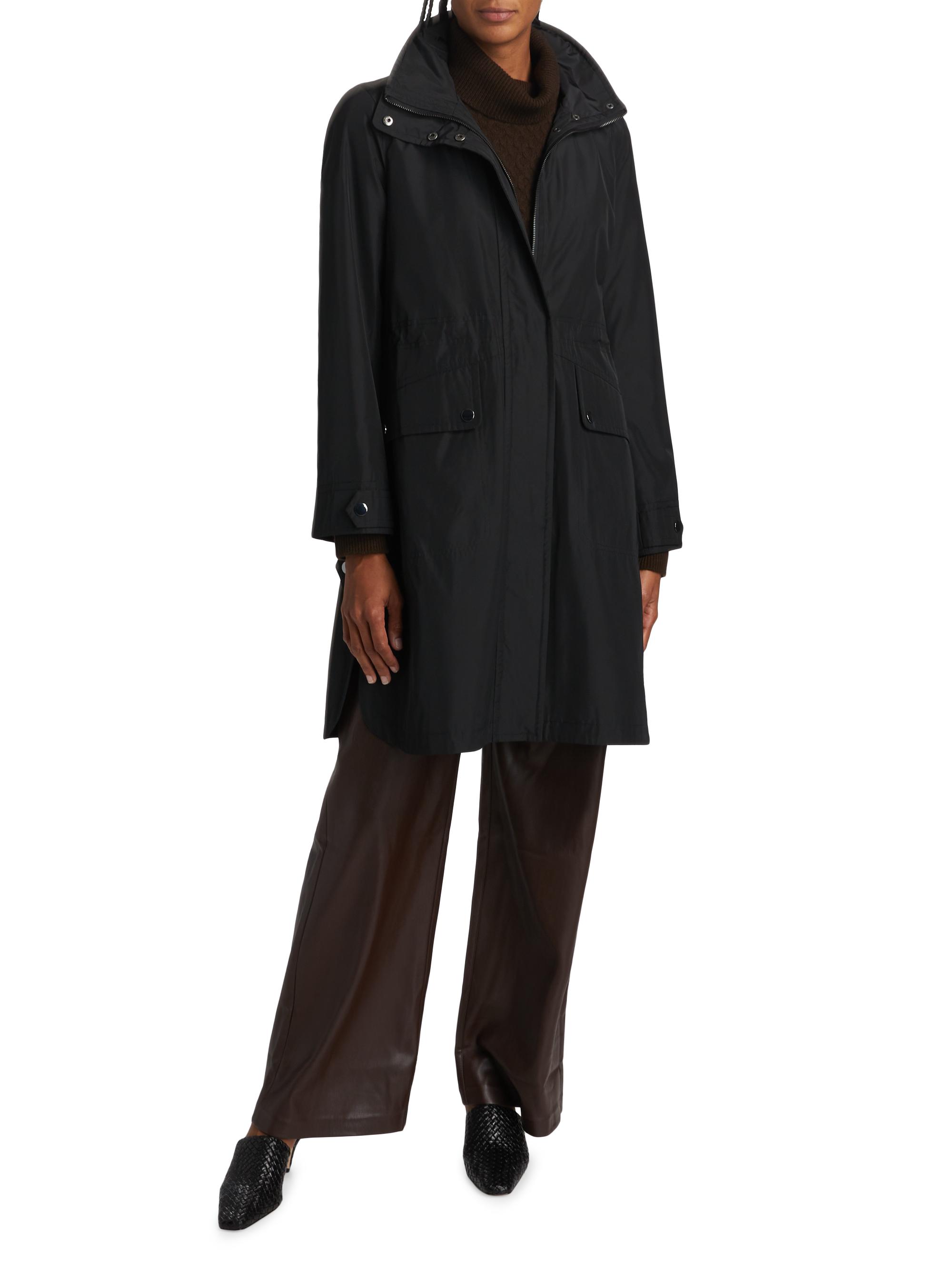Mercer Collective Heather Stand Collar Raincoat | Saks Fifth Avenue