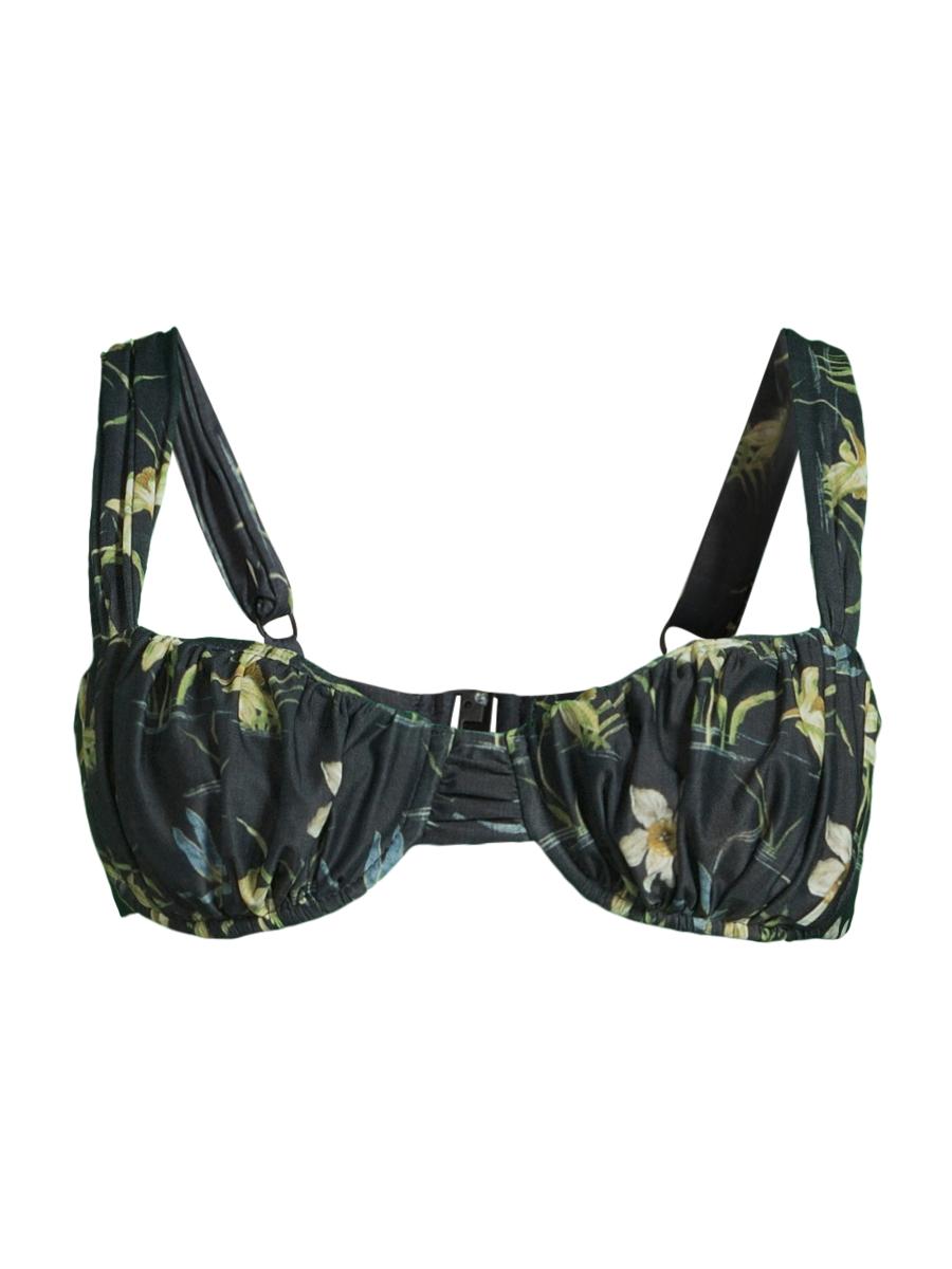 Faithfull the Brand Emily Floral Bikini Top | Saks Fifth Avenue