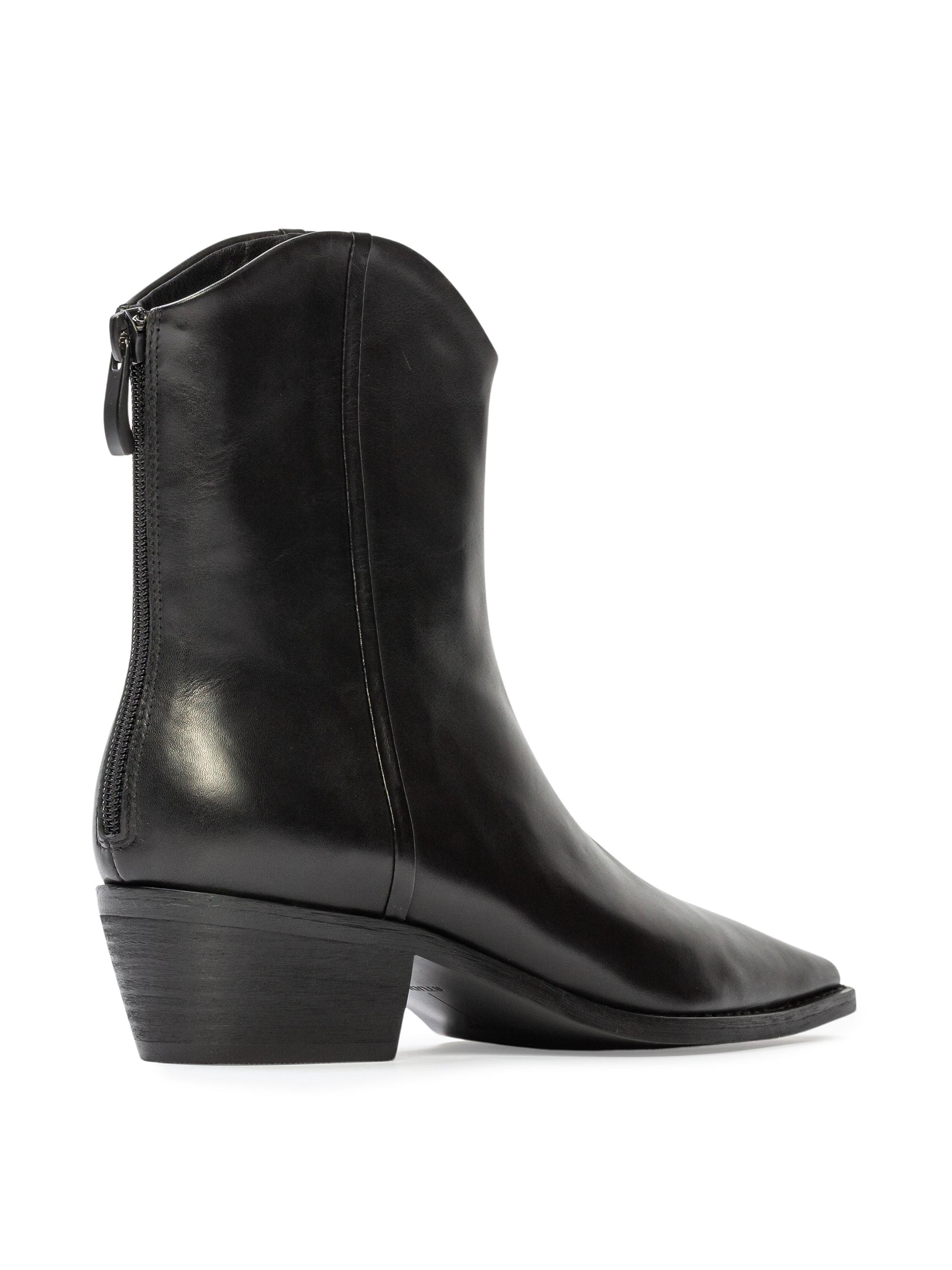 Black Suede Studio Reed Leather Boots | Saks Fifth Avenue