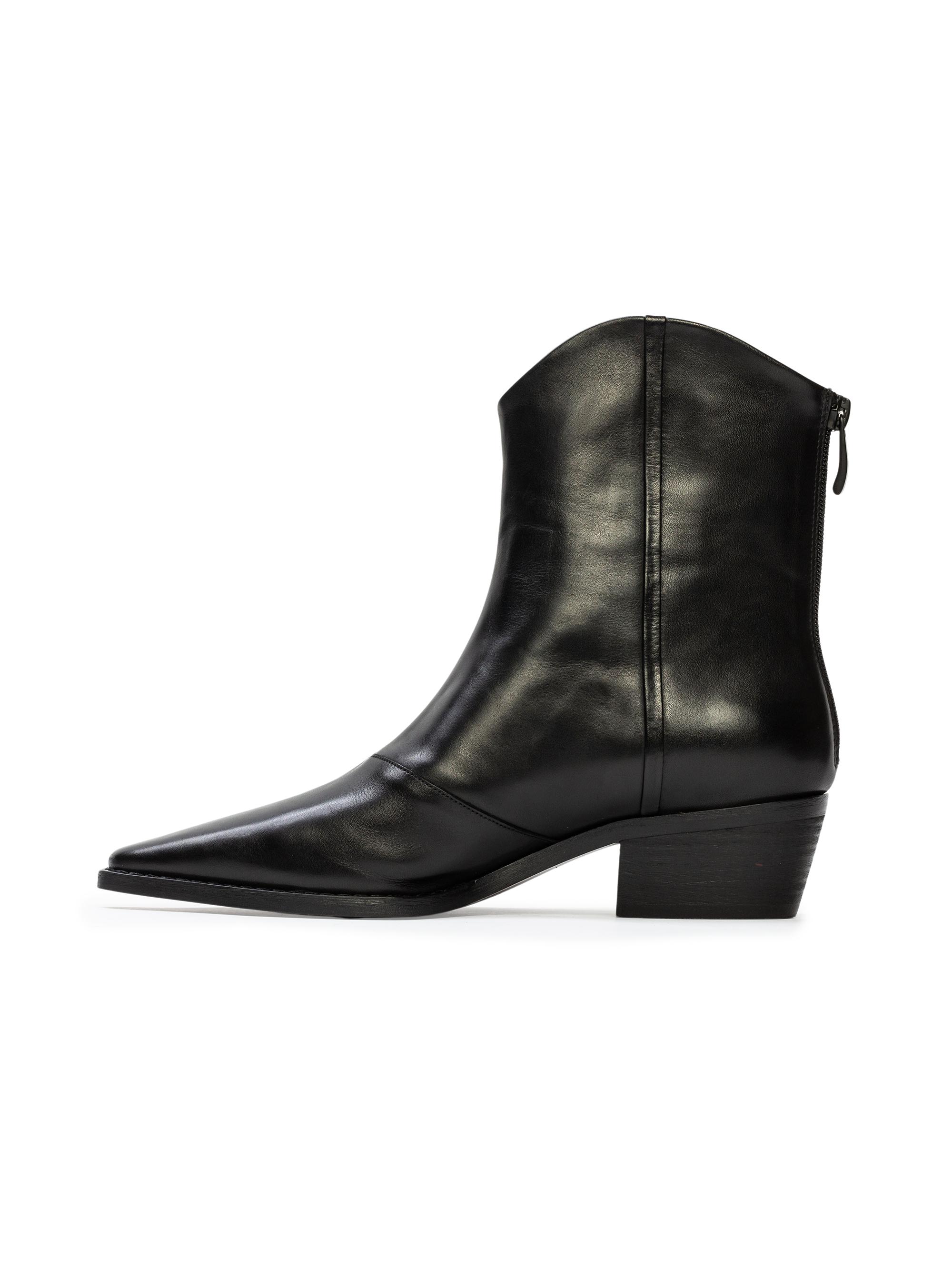 Black Suede Studio Reed Leather Boots | Saks Fifth Avenue