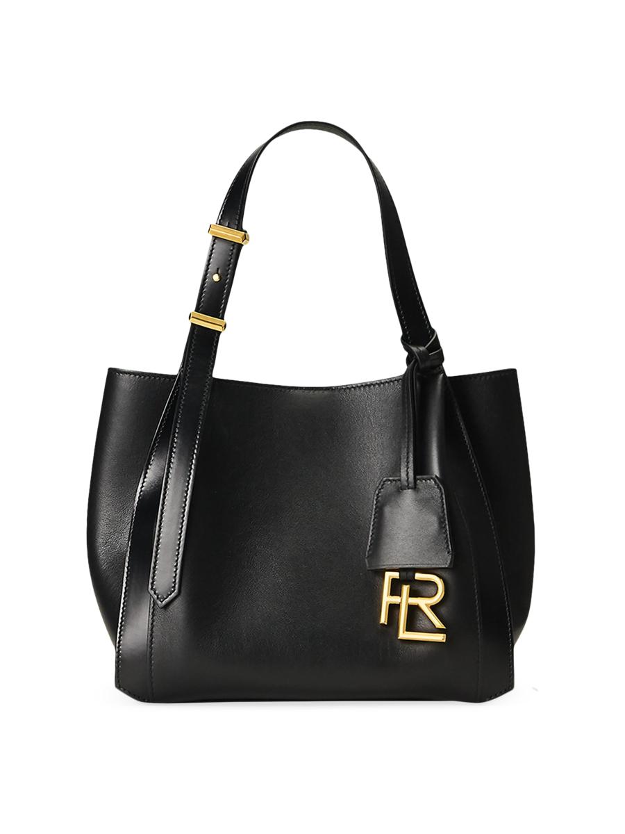 Shop Ralph Lauren Collection Mini RL 888 Leather Tote Bag | Saks Fifth ...