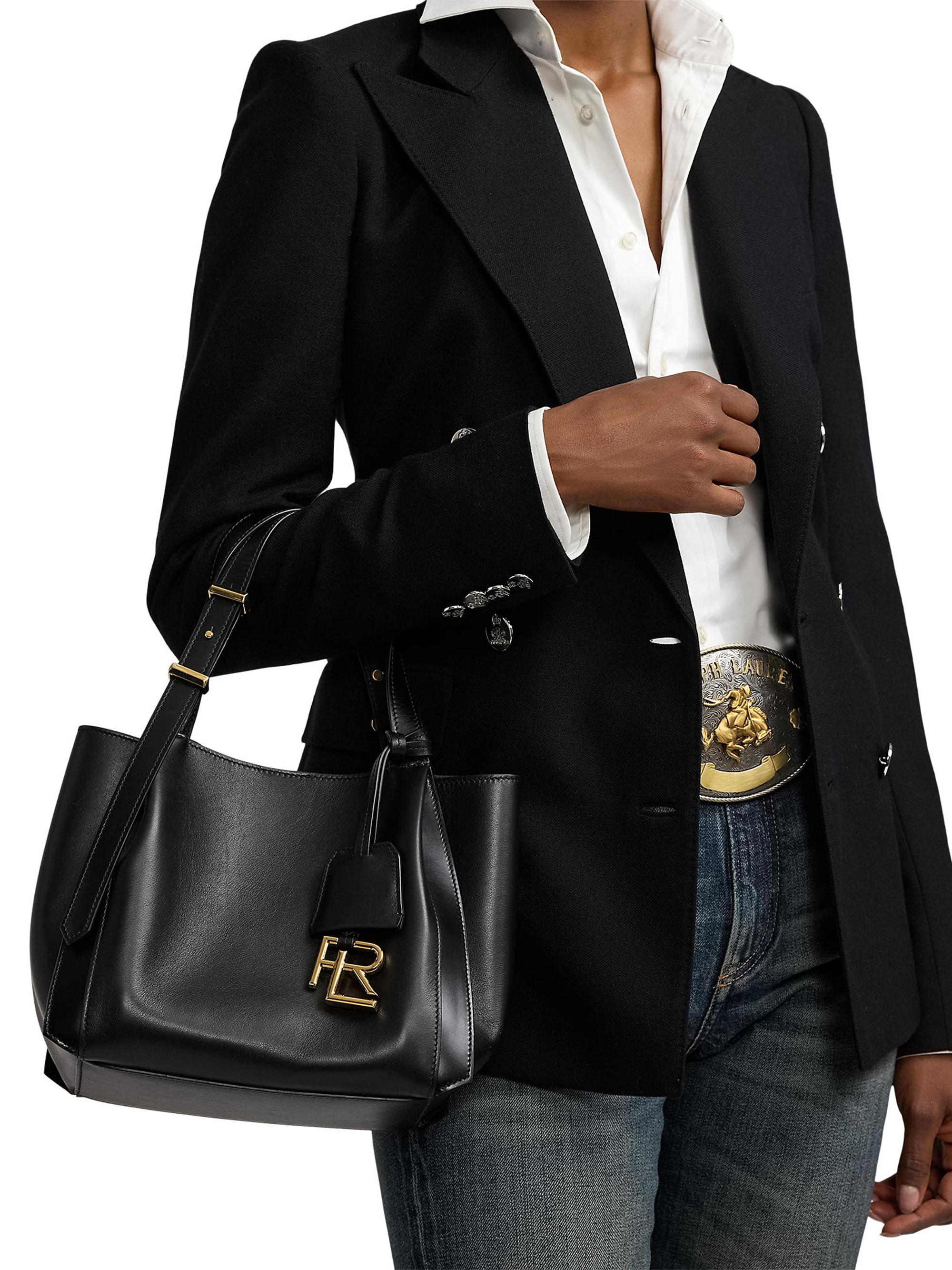 Ralph Lauren Collection Mini RL 888 Leather Tote Bag | Saks Fifth Avenue