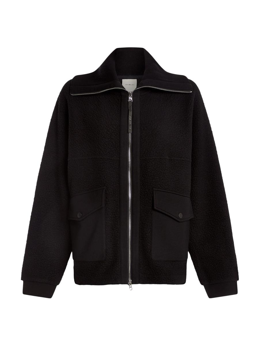 Varley Eleanor Fleece Zip-Up Jacket | Saks Fifth Avenue
