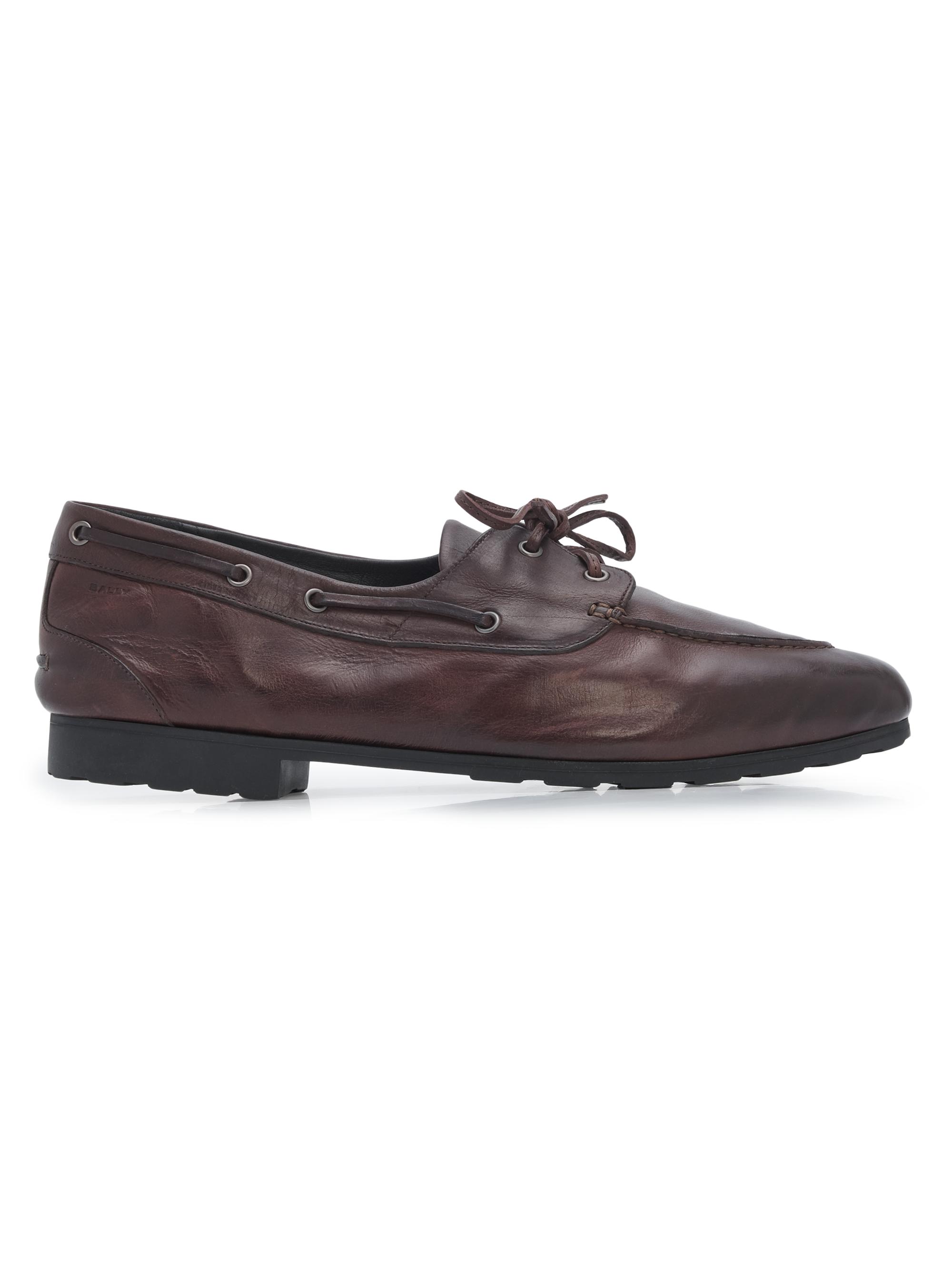 Bally Leather Boat Shoes | Saks Fifth Avenue