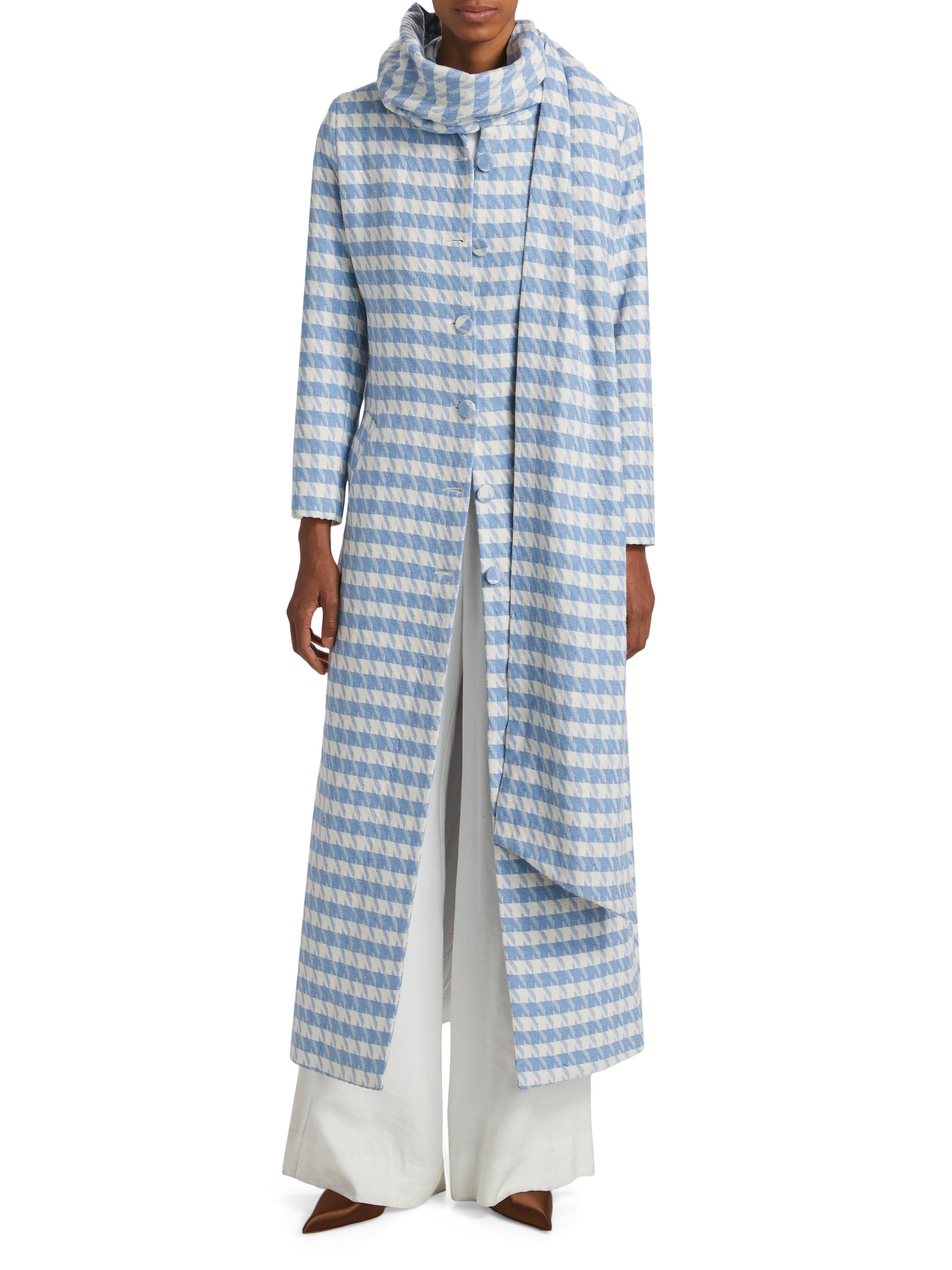 Atelier Crump Copacabana Blues Darina Coat | Saks Fifth Avenue