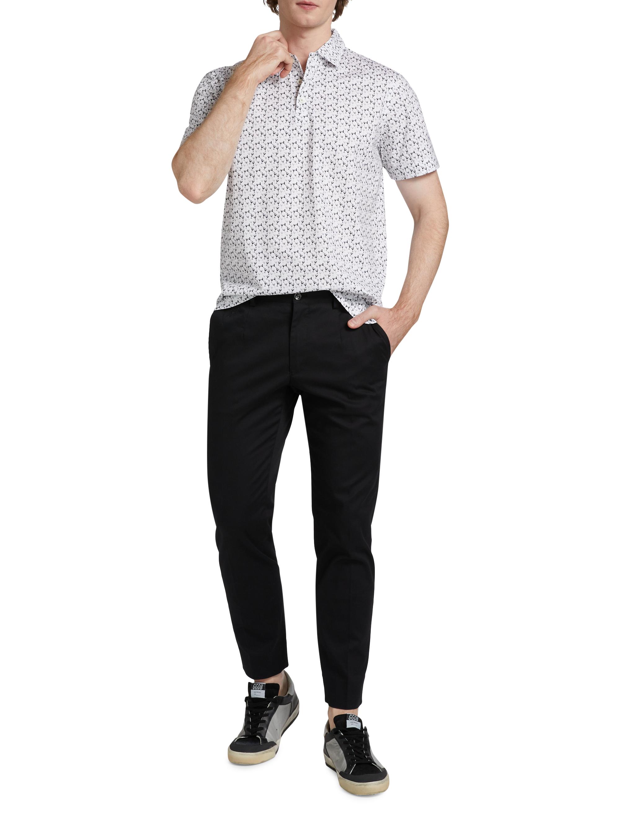 Dolce&Gabbana Slim-Fit Cotton Pants | Saks Fifth Avenue
