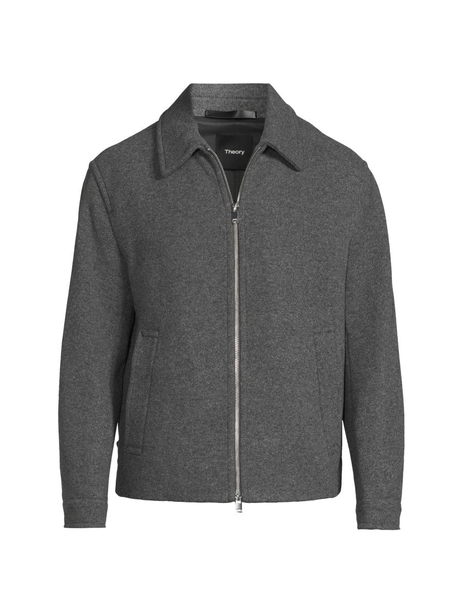 Theory Milo Loft Wool-Blend Jacket | Saks Fifth Avenue