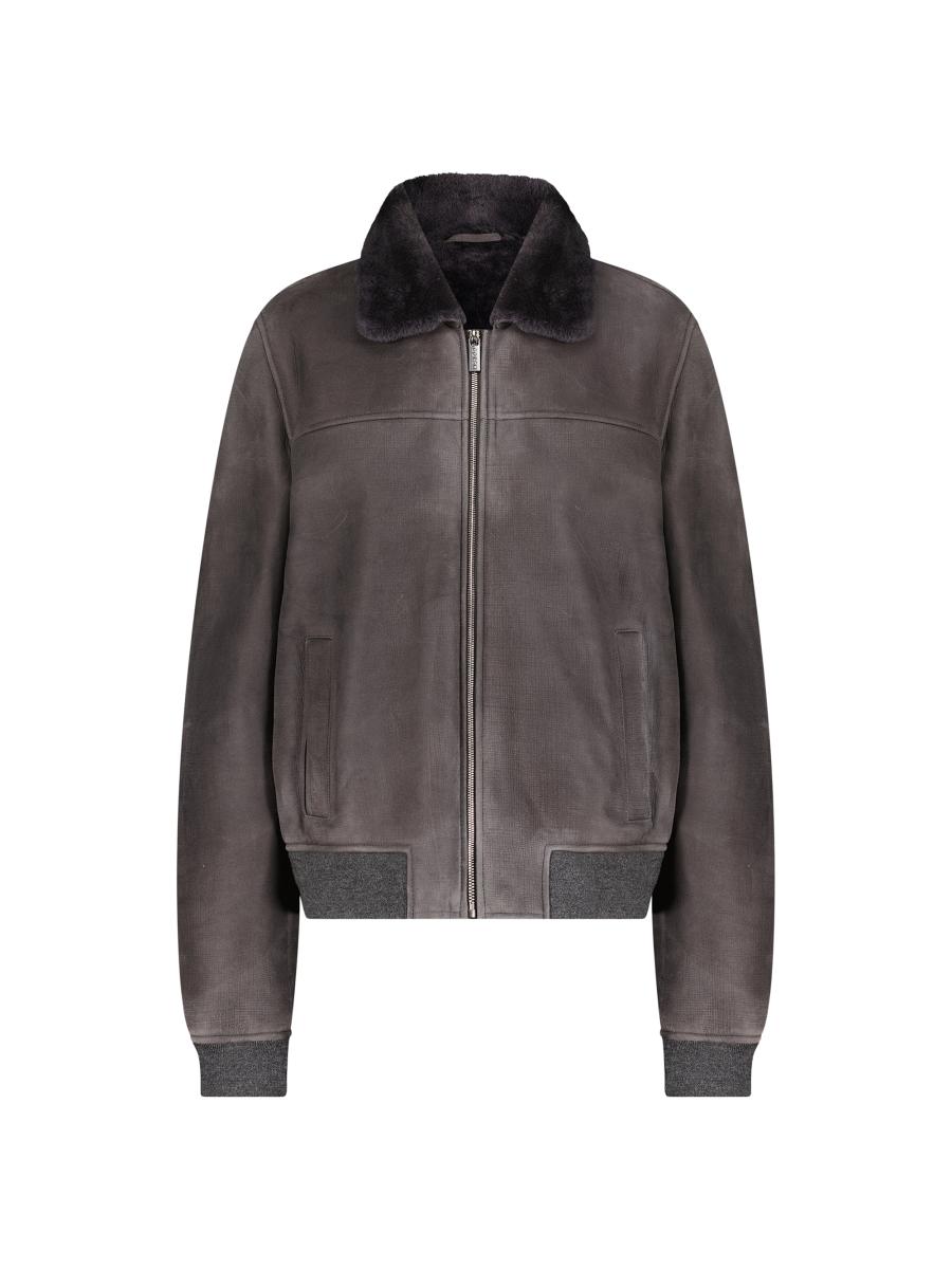 Gorski Men's Merino Shearling Lamb Bomber Jacket | Saks Fifth Avenue