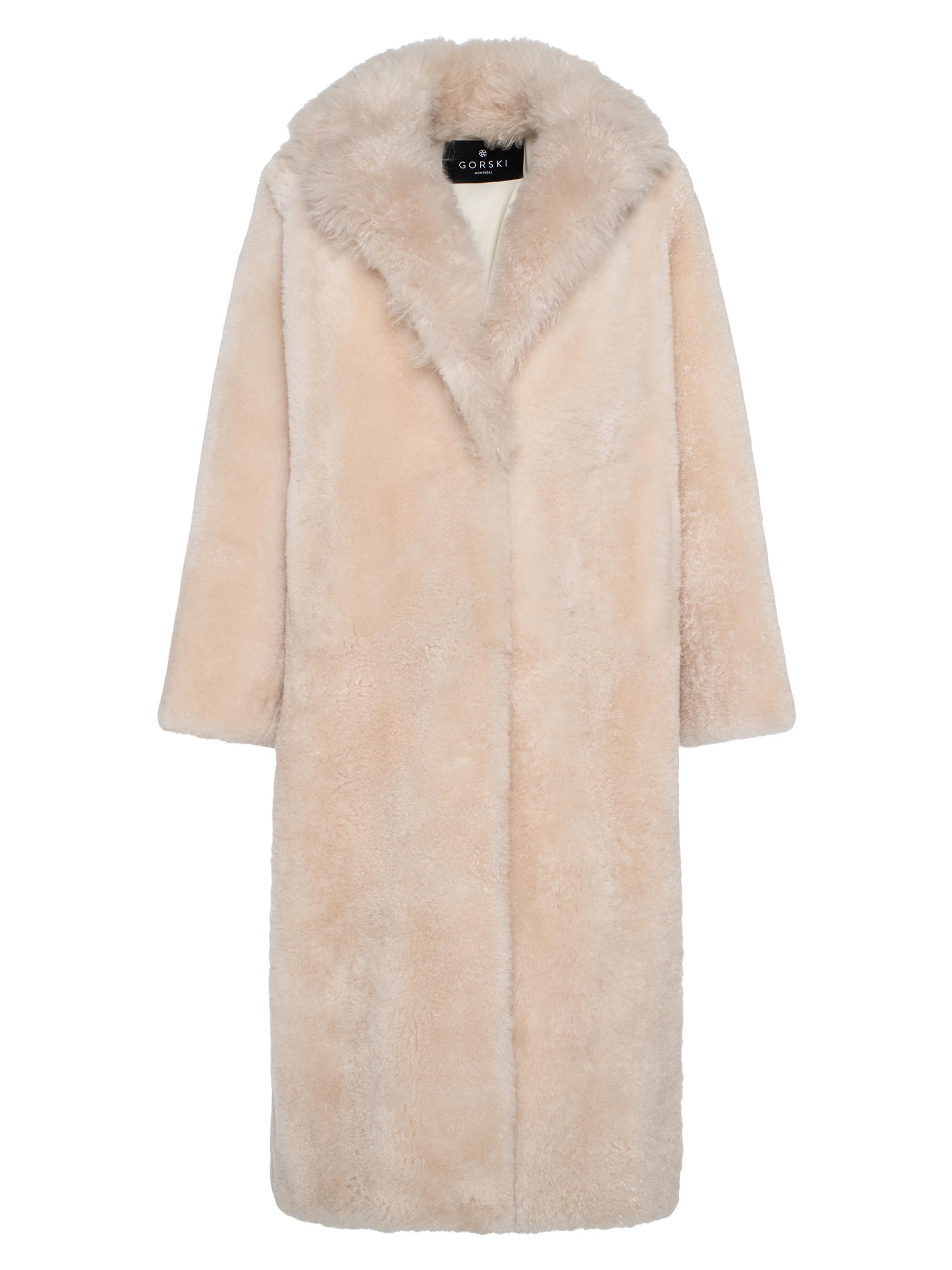 Shop Gorski Select Sheared Cashmere Goat Coat | Saks Fifth Avenue
