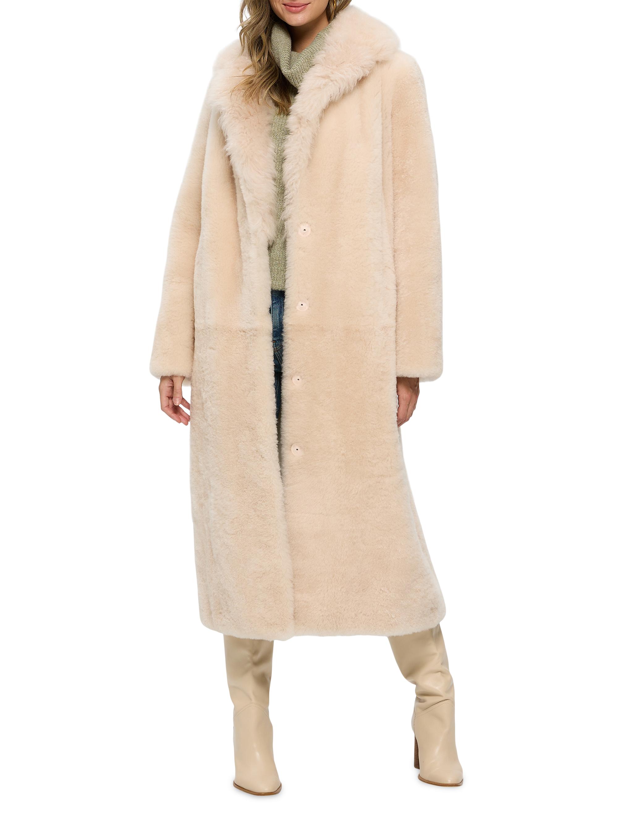 Shop Gorski Select Sheared Cashmere Goat Coat | Saks Fifth Avenue