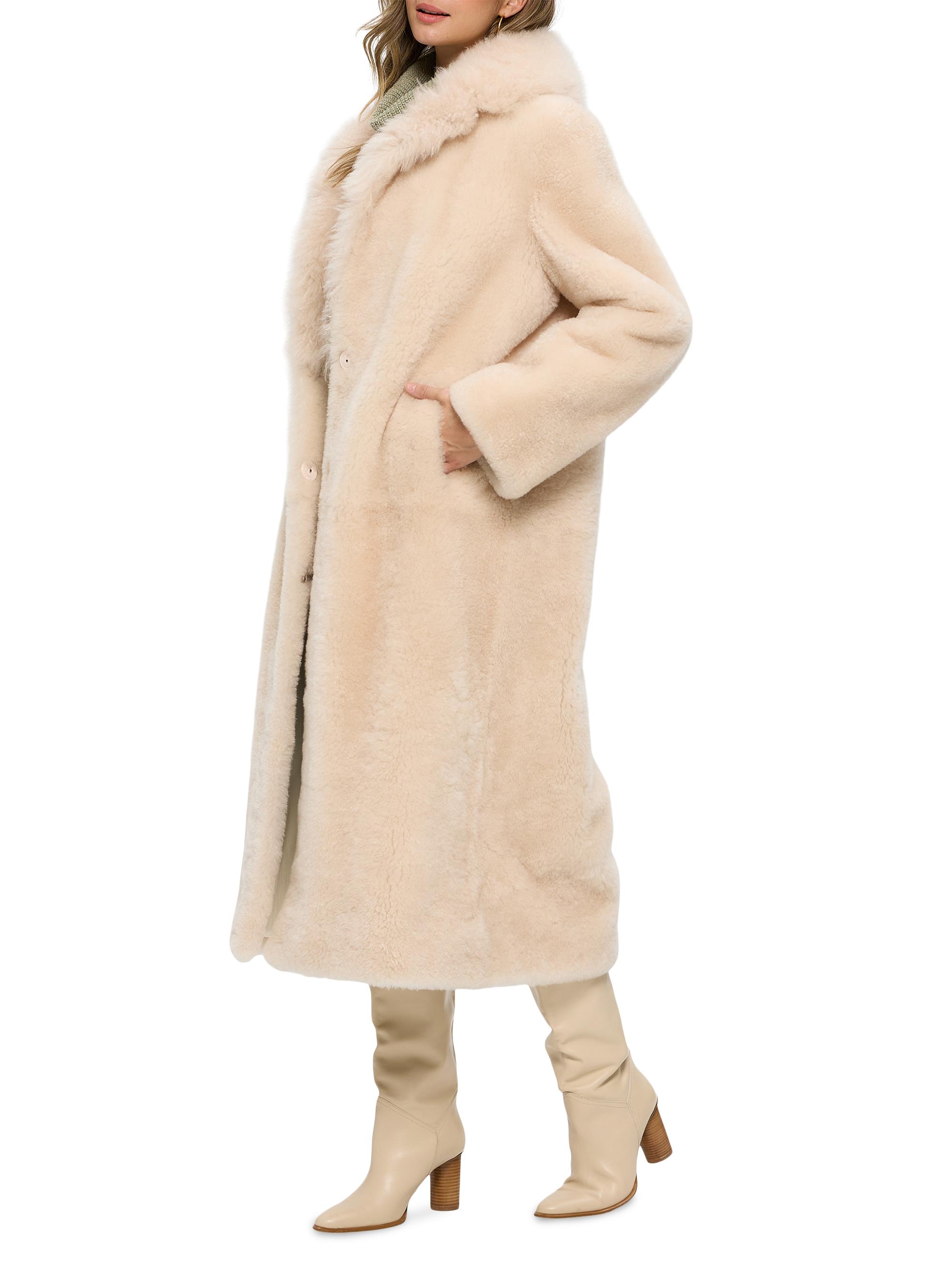 Shop Gorski Select Sheared Cashmere Goat Coat | Saks Fifth Avenue