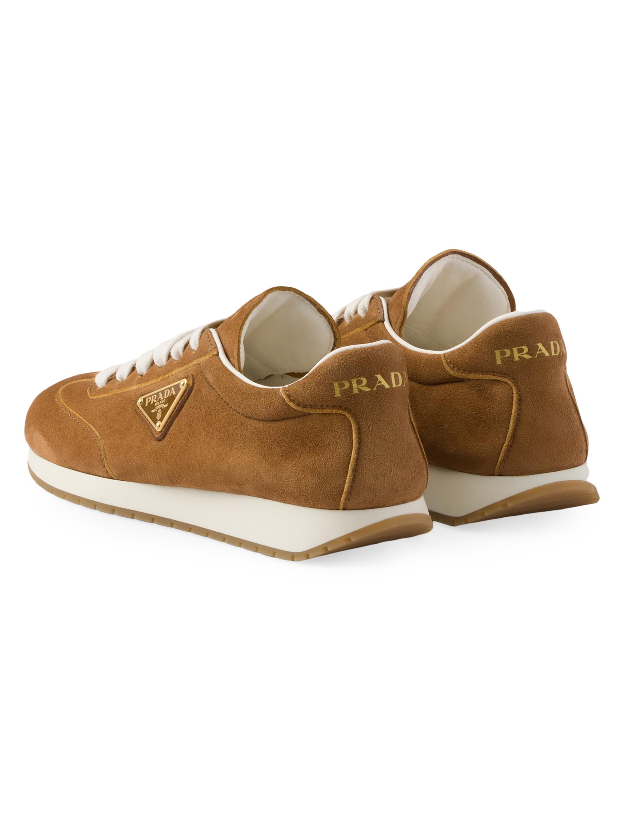 Prada Suede Running Sneakers | Saks Fifth Avenue