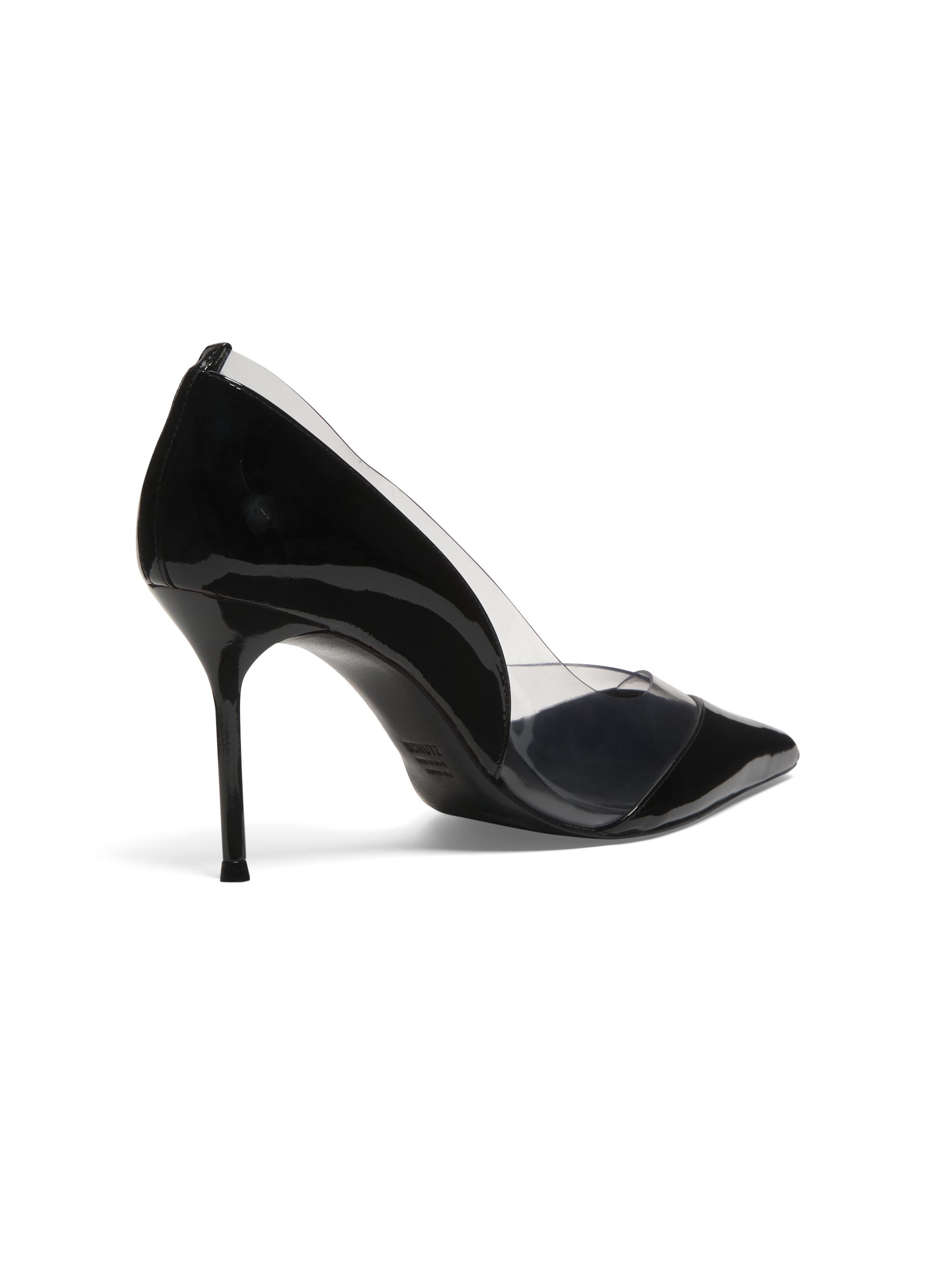 Schutz Andie 90MM Patent Leather & PVC Pumps | Saks Fifth Avenue