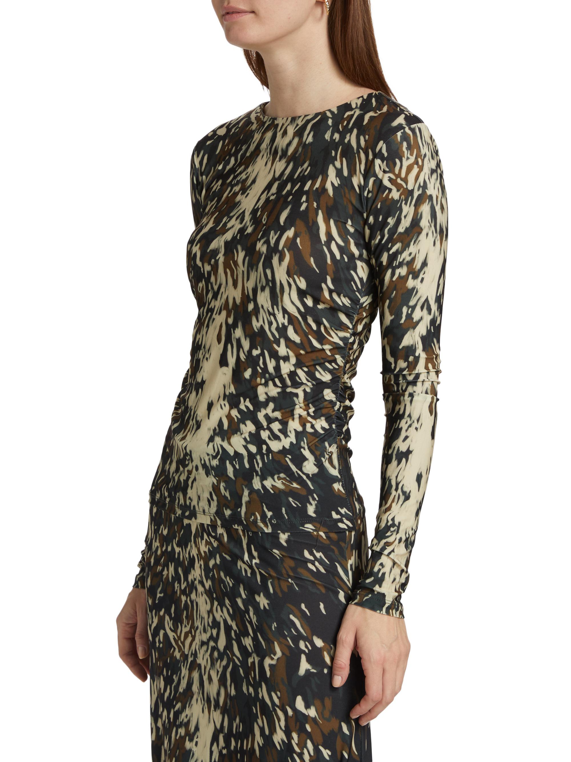 Maria Cher Callao Elois Jersey Top | Saks Fifth Avenue