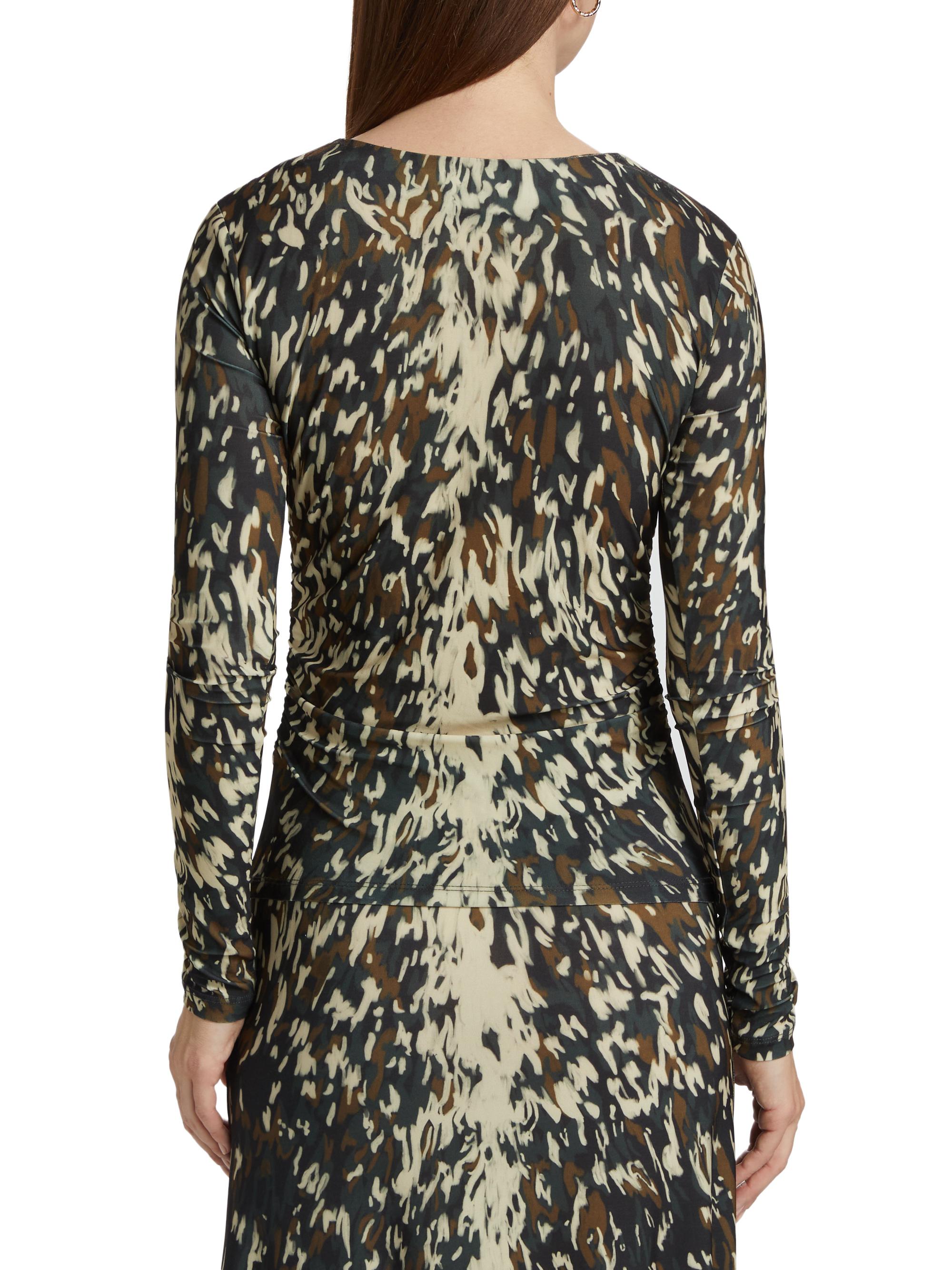 Maria Cher Callao Elois Jersey Top | Saks Fifth Avenue