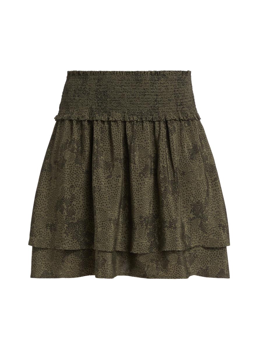 Rails Addison Printed Smocked Miniskirt | Saks Fifth Avenue